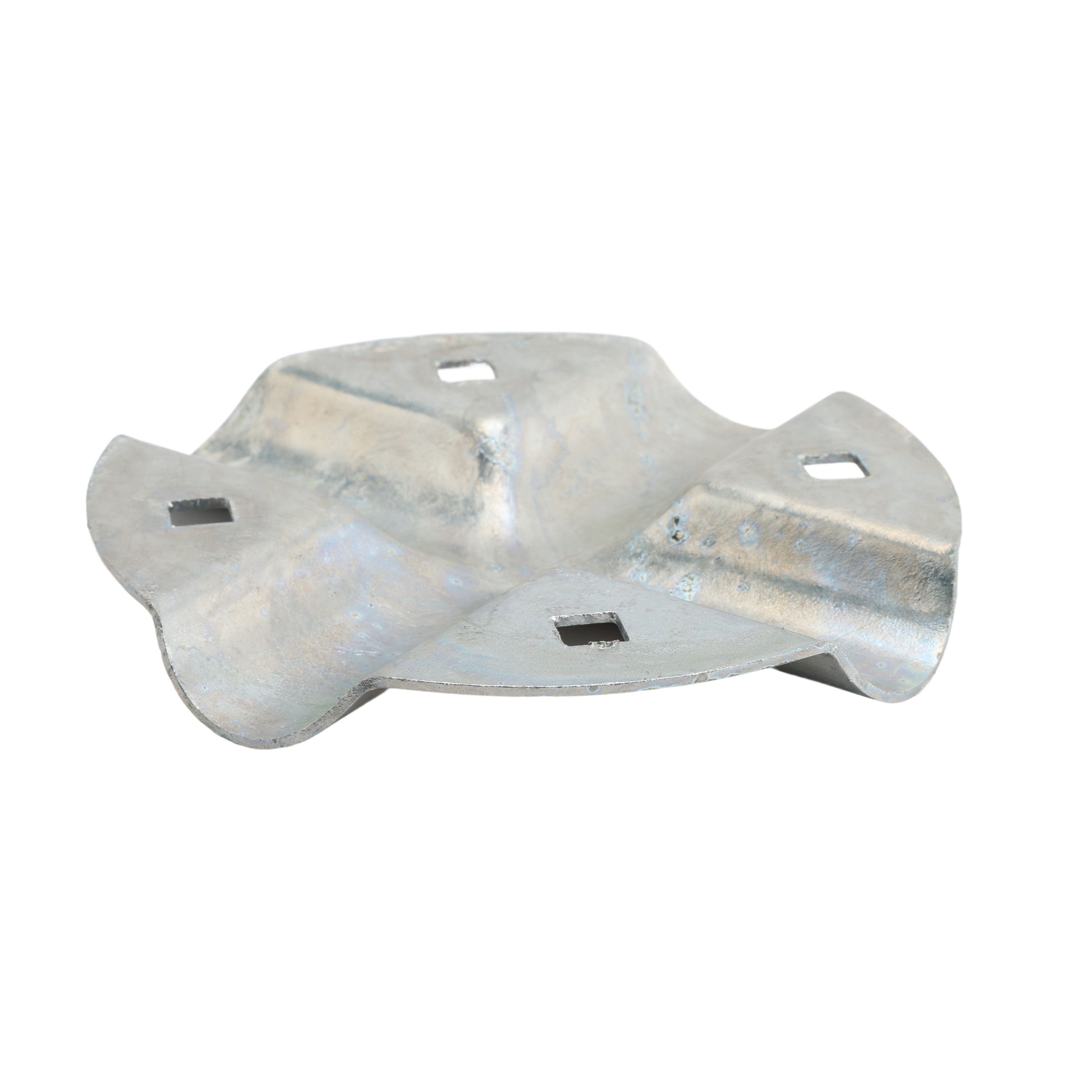 4 Way Connector Bracket Bolt on Bracket for 1 3/8" x 1 3/8" Round Post ...