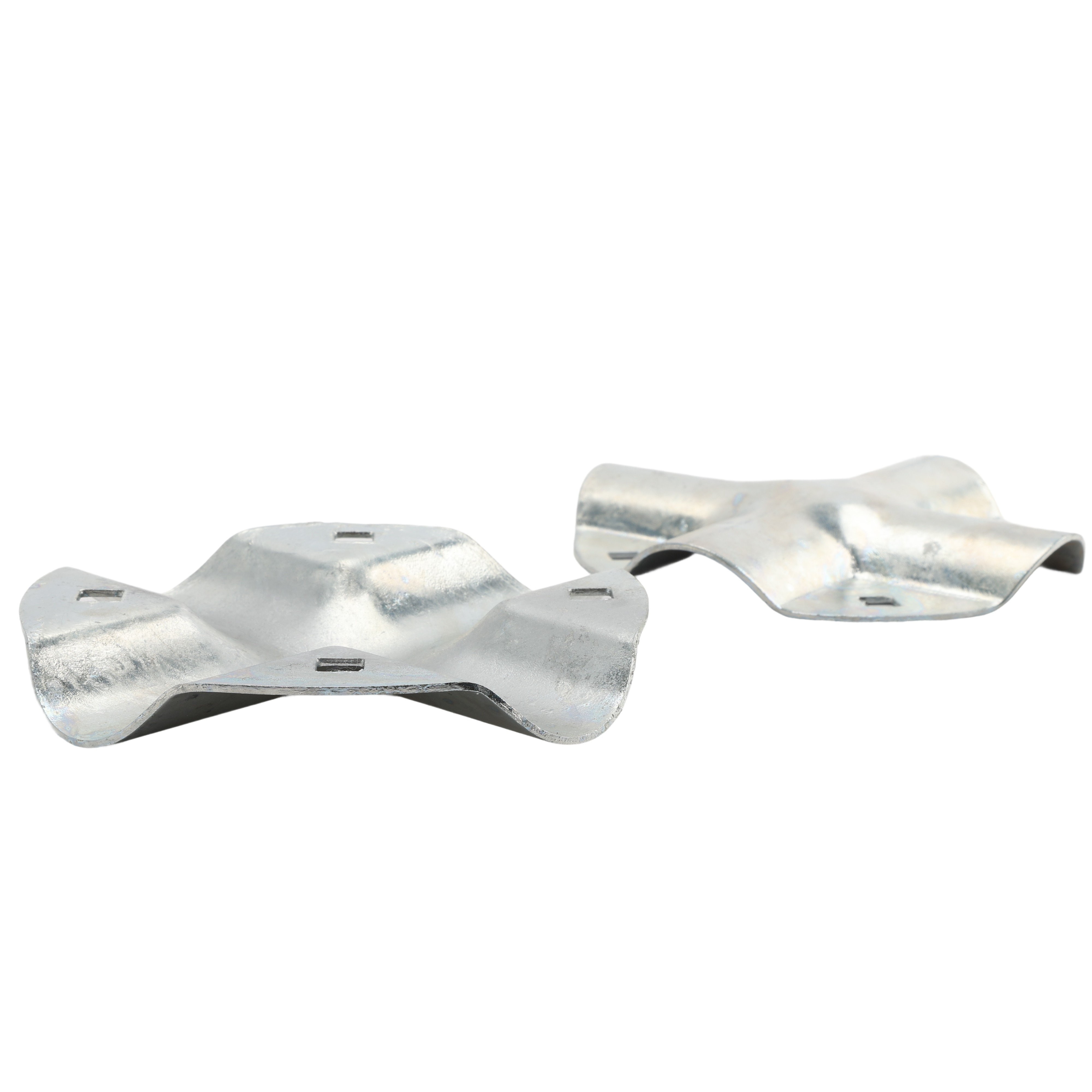 4 Way Connector Bracket Bolt on Bracket for 1 5/8" x 1 5/8" Round Post ...