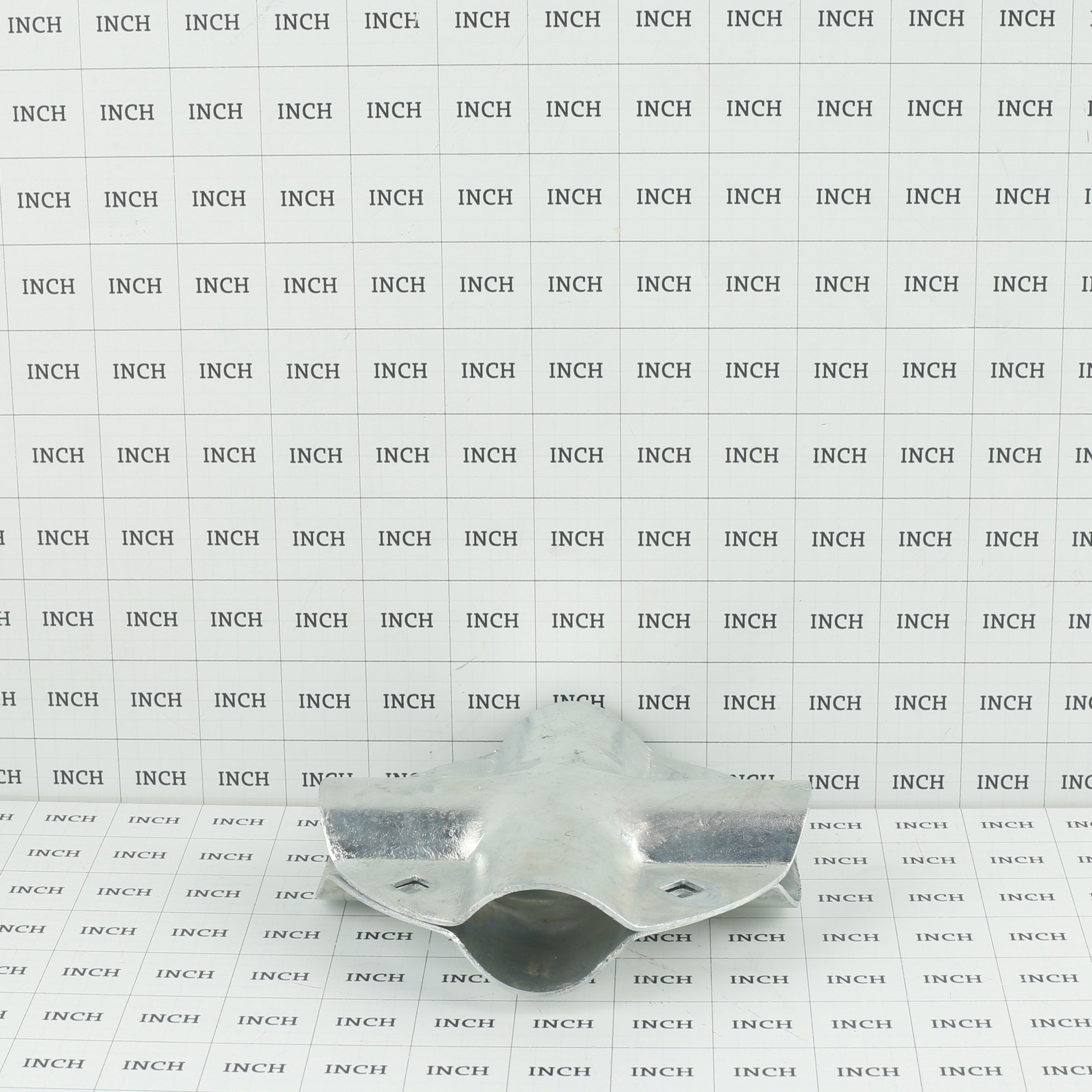 4 Way Connector Bracket Bolt on Bracket for 1 5/8" x 1 5/8" Round Post ...