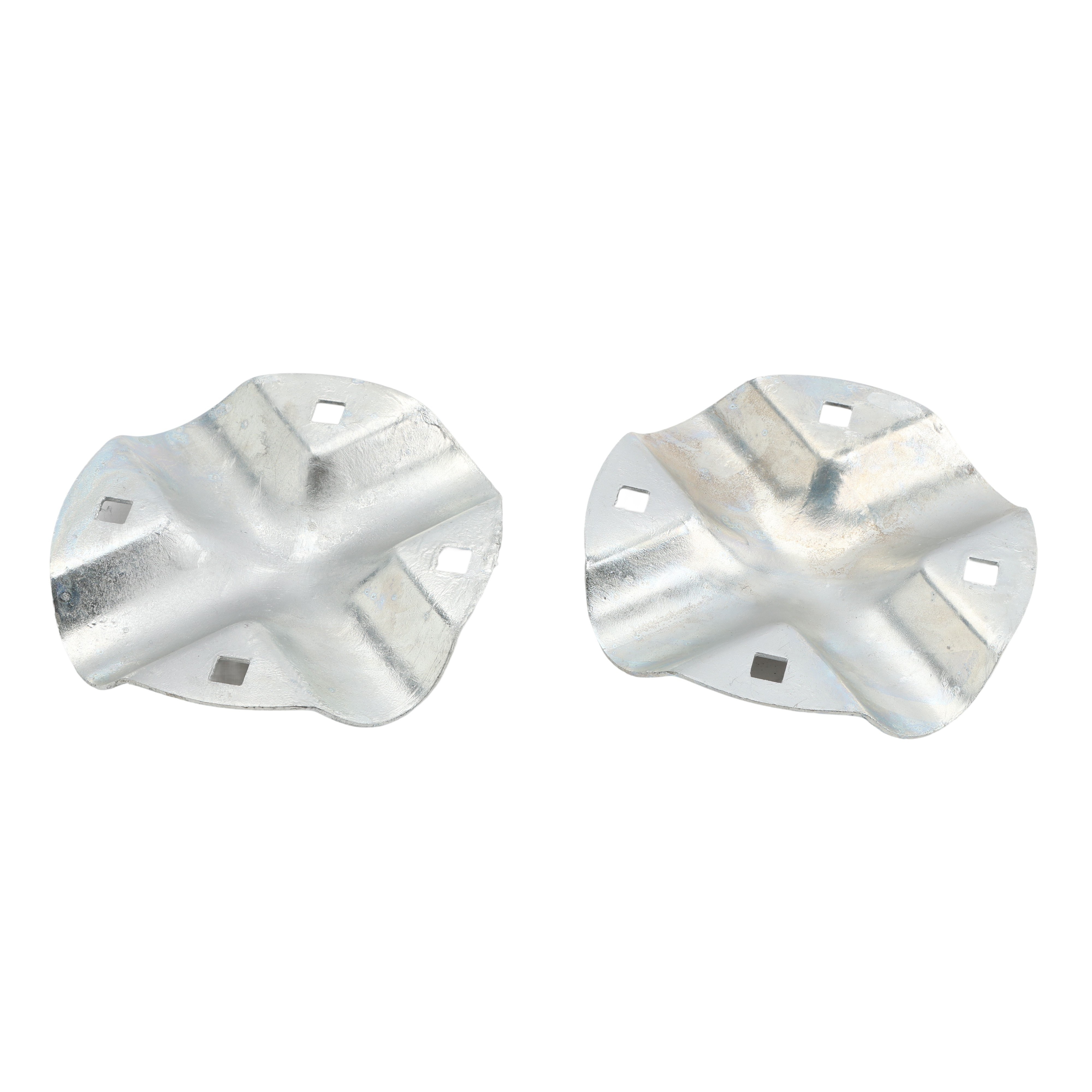 4 Way Connector Bracket Bolt on Bracket for 1 5/8" x 1 5/8" Round Post ...