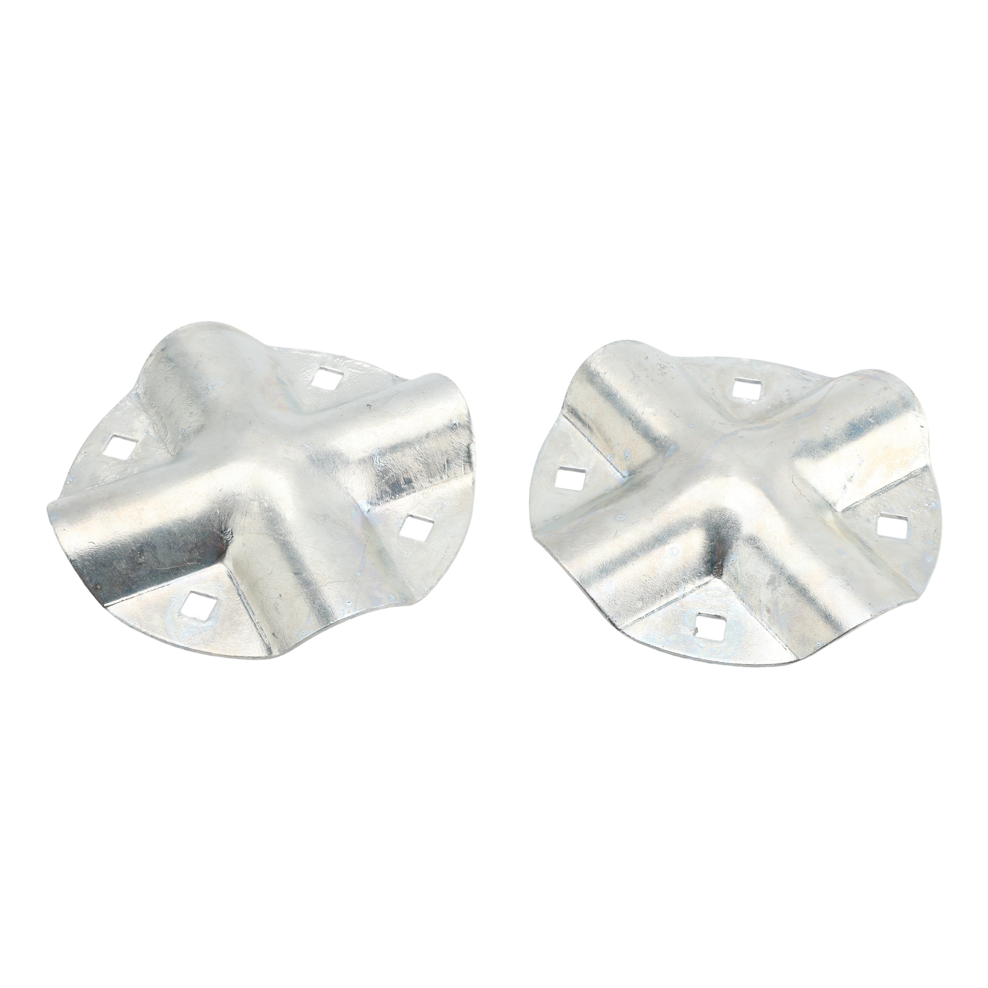 4 Way Connector Bracket Bolt on Bracket for 1 5/8" x 1 5/8" Round Post ...