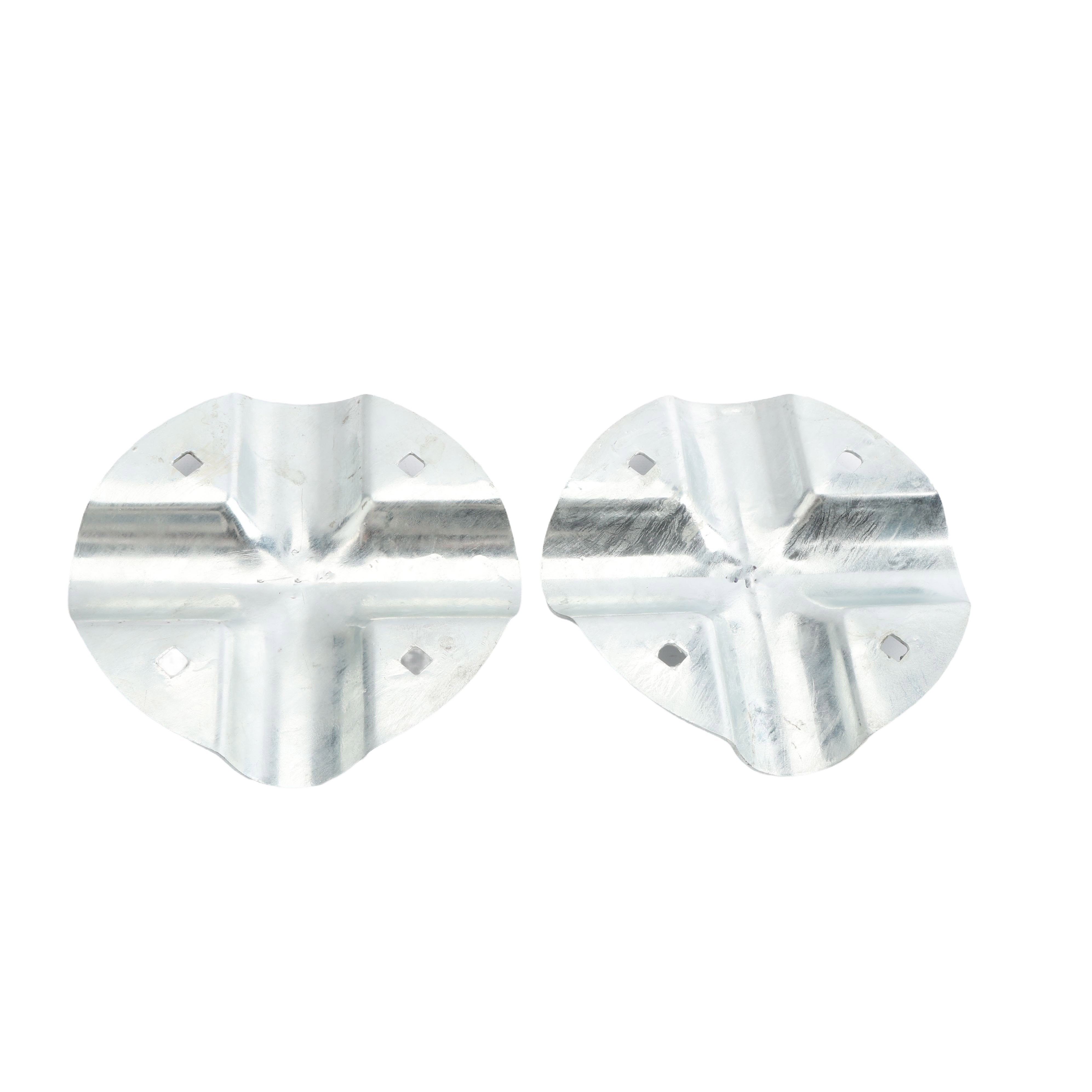 4 Way Connector Bracket Bolt on Bracket for 2" (1 7/8") x 2" (1 7/8 ...