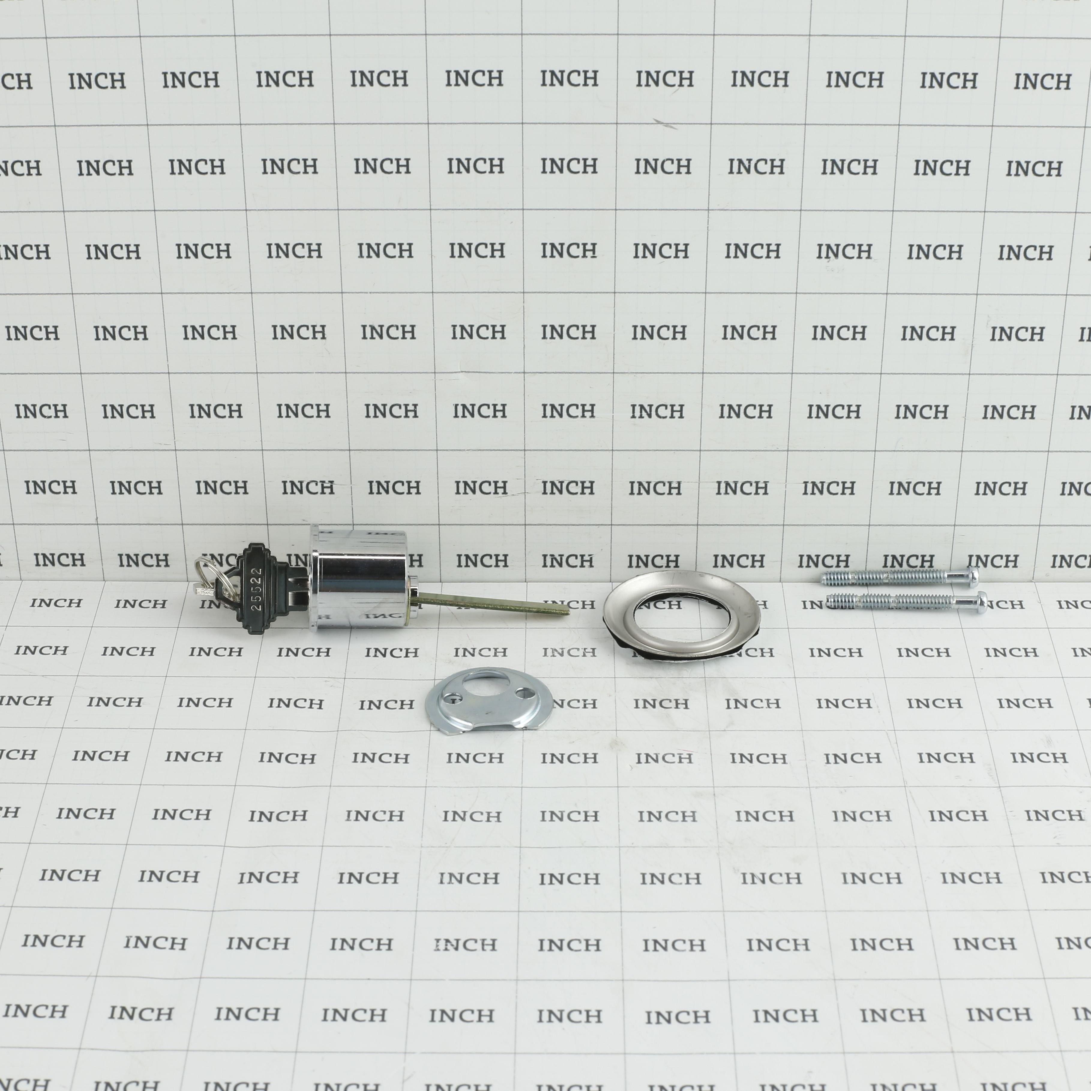 DAC Rim Cylinder For Panic Bar Gates With Two Keys | Chain Link Fittings