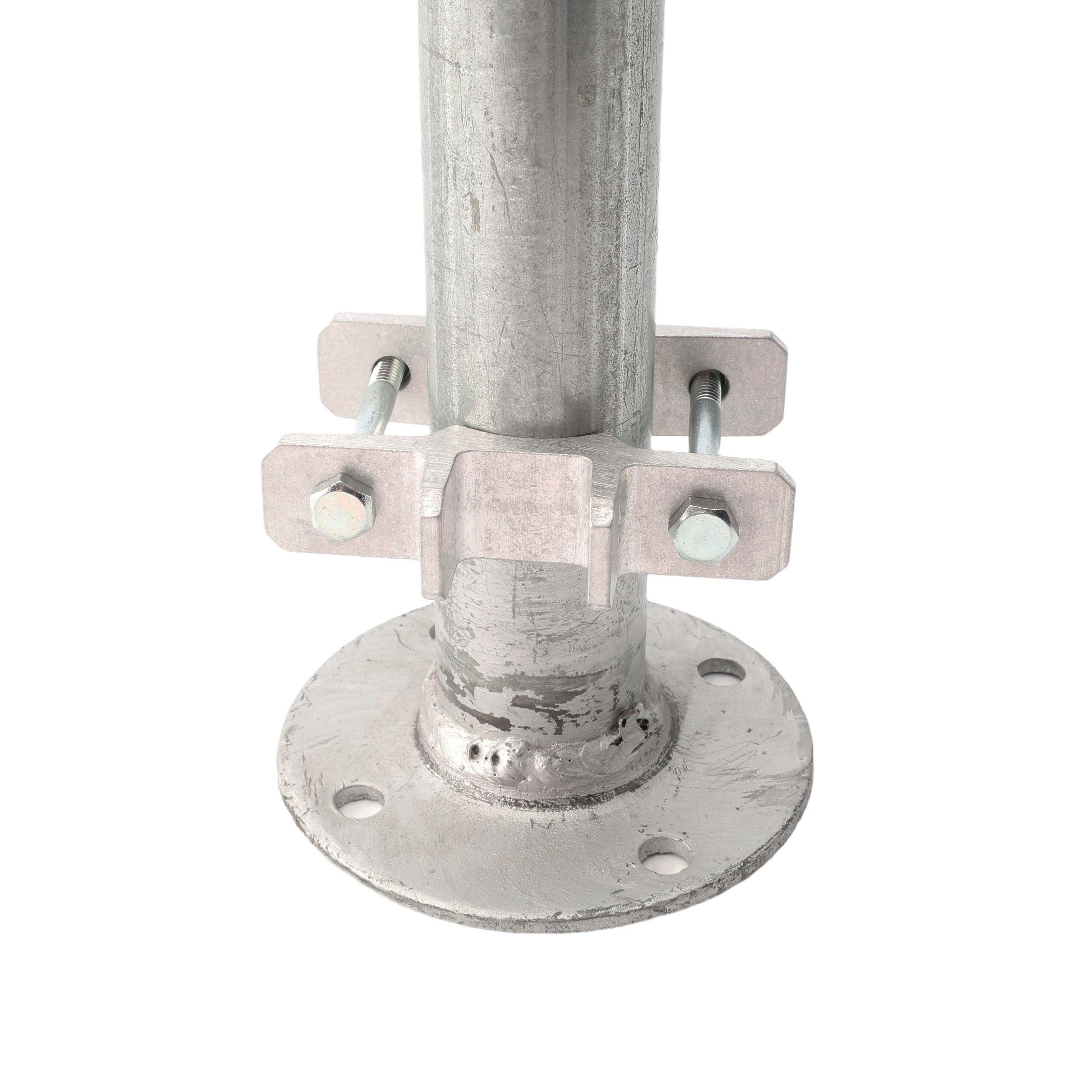 Bufftech 4" x 4" Post EZ Set Brackets for 1 5/8" Round Post (Pair ...