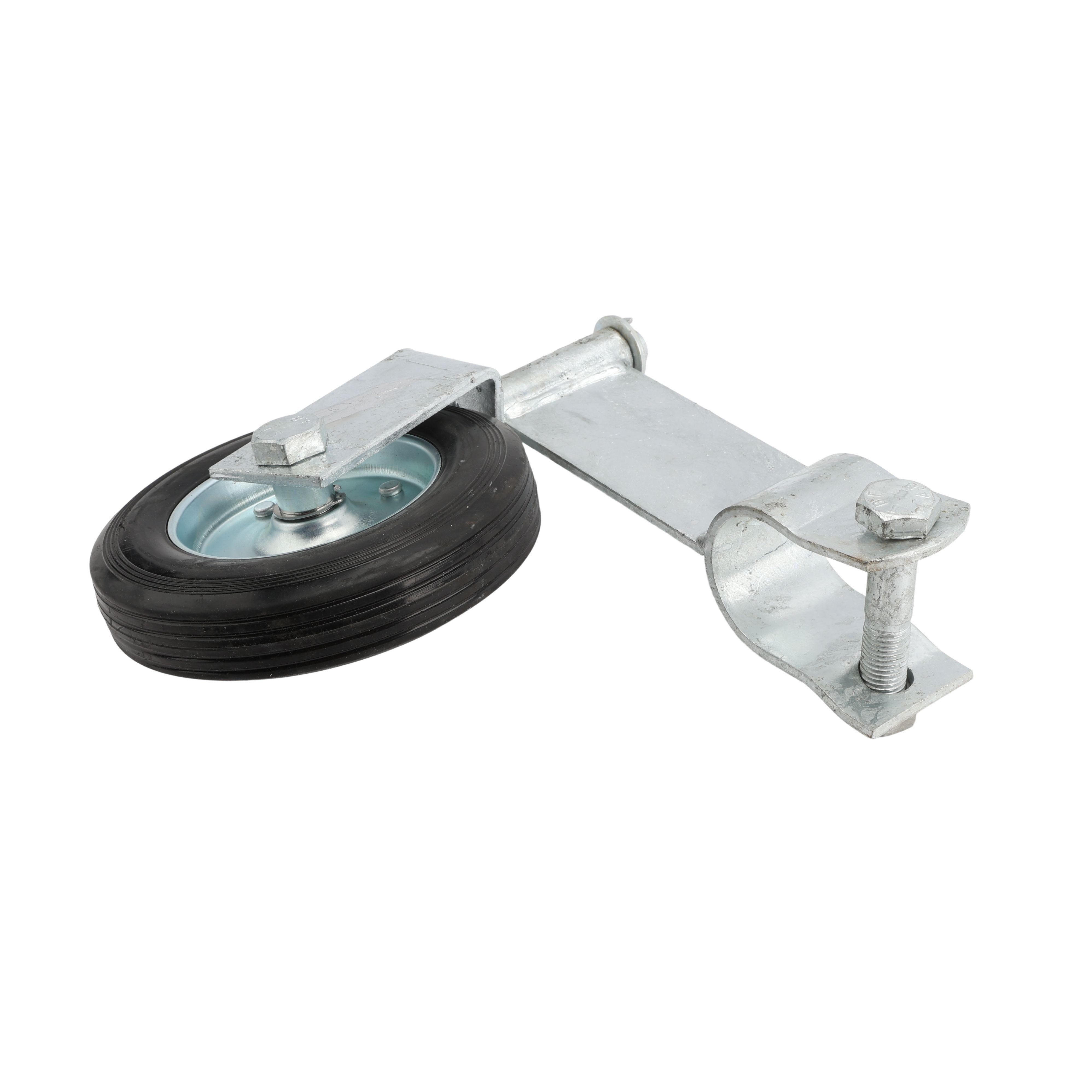 Chain Link Fence 360 Degree Swivel Swing Gate Wheel (6" Solid Rubber ...