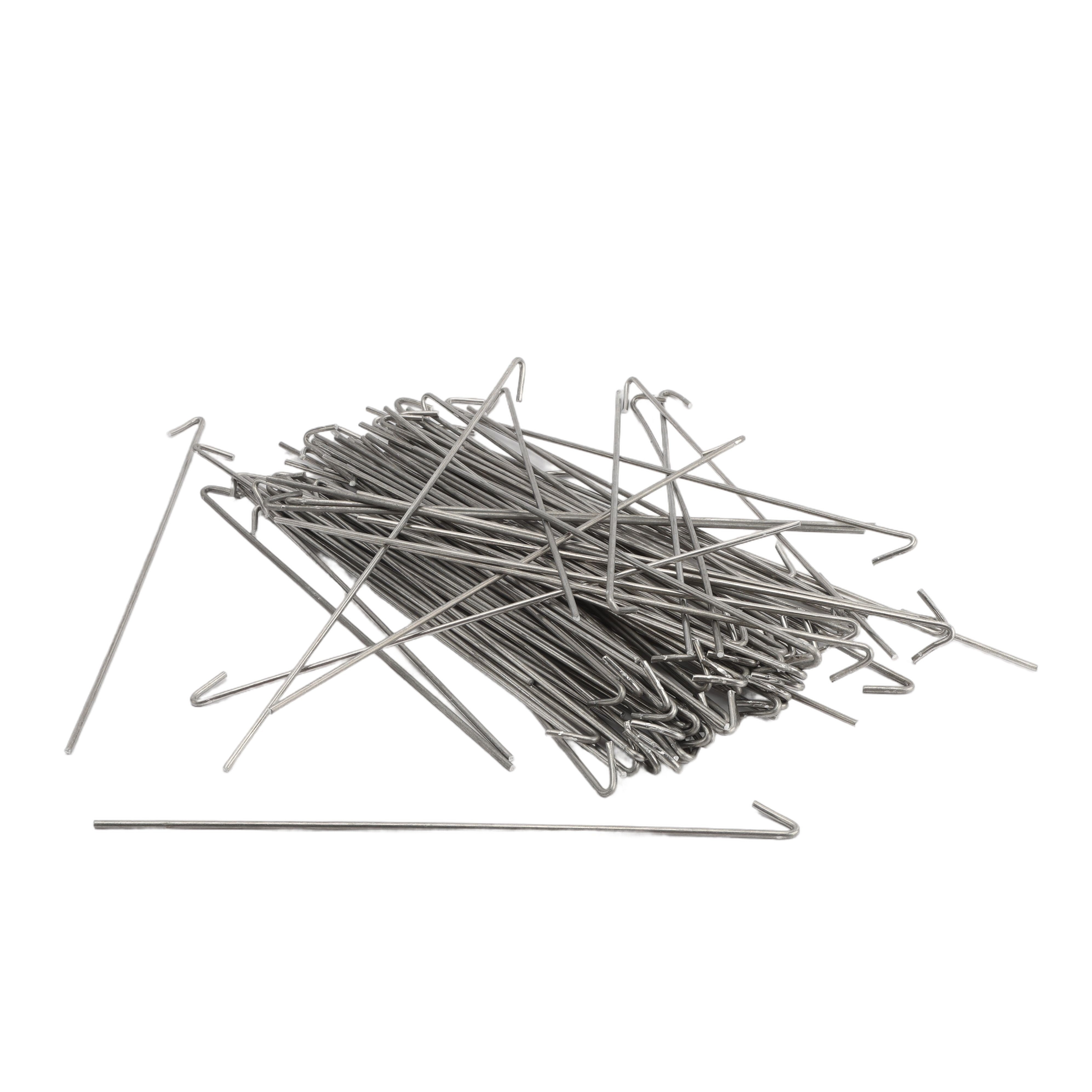 Chain Link 12 1/2" Long for 4" Posts x 9 Gauge Hook Fence Ties [100 ...