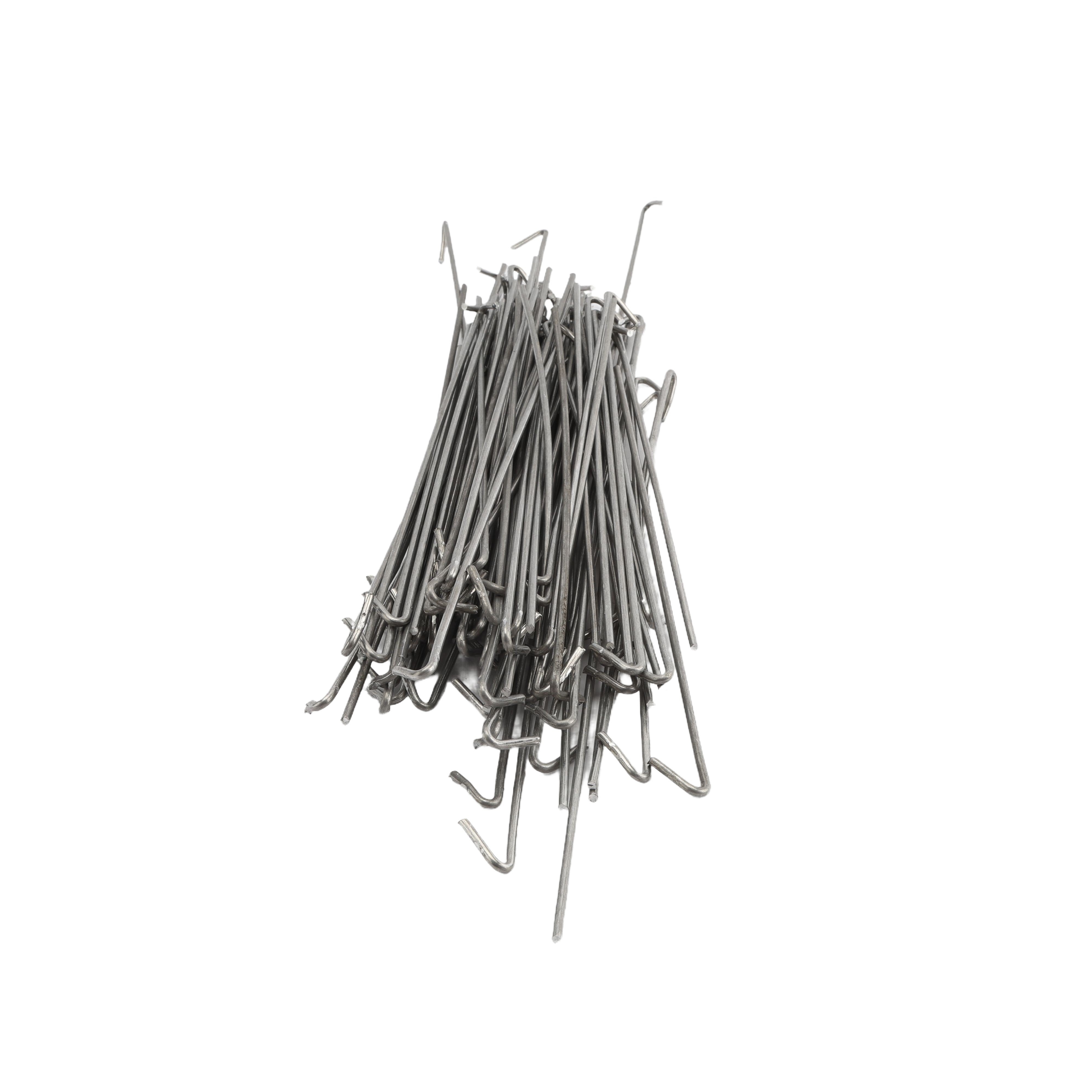 Chain Link 12 1/2" Long for 4" Posts x 9 Gauge Hook Fence Ties [100 ...
