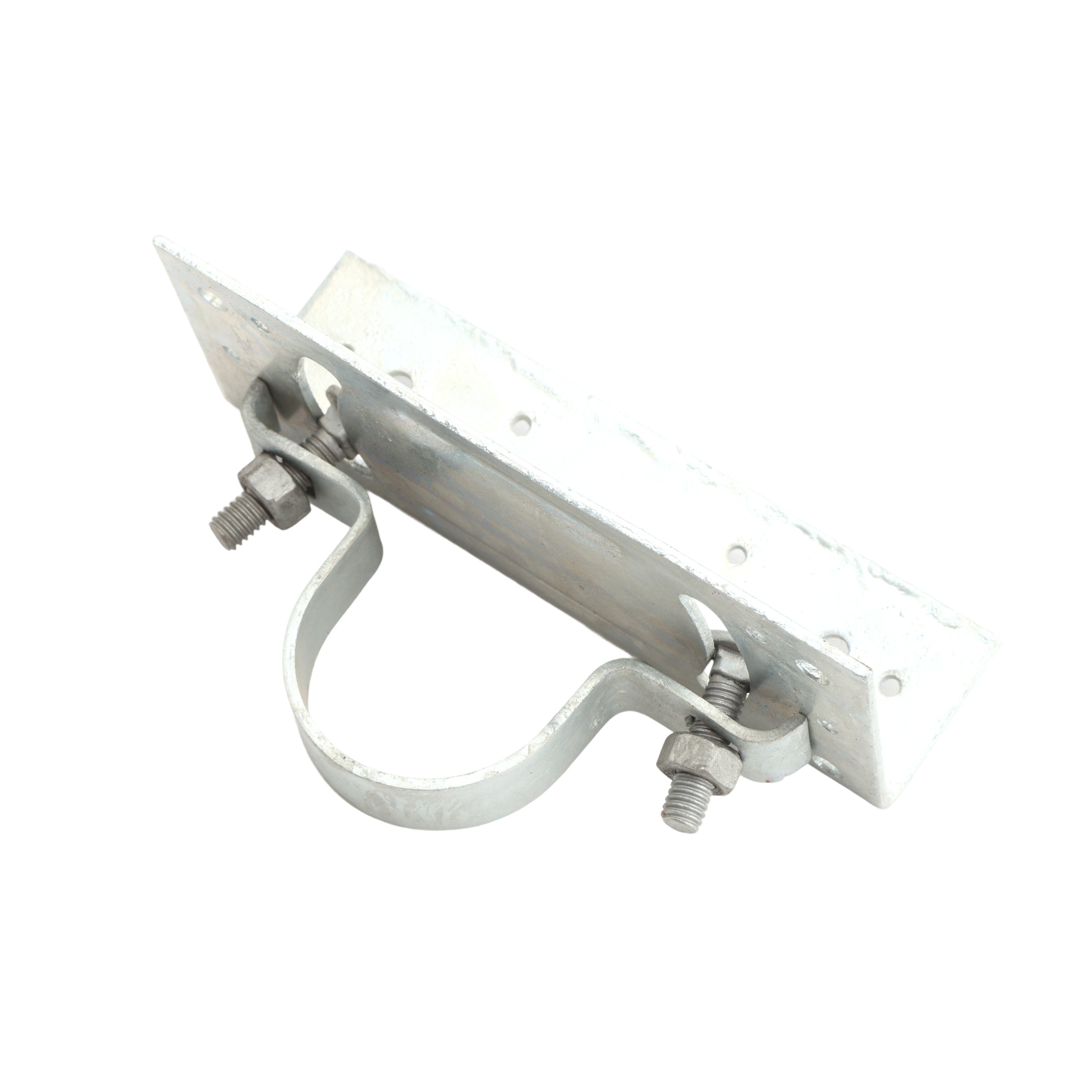Rackable Chain Link 2" [1 7/8" OD] x 6" Adjustable Wooden Fence to Post ...