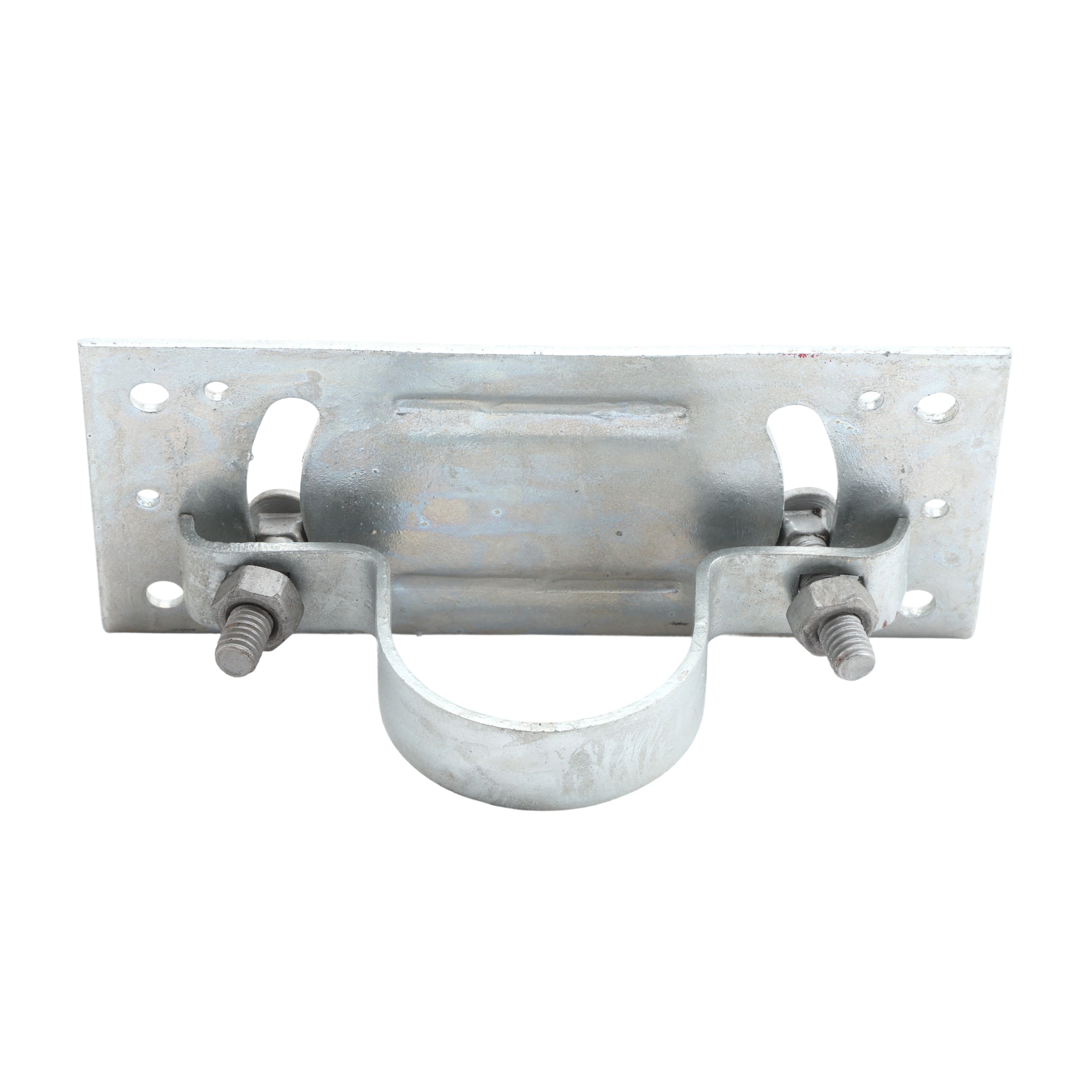 Rackable Chain Link 2" [1 7/8" OD] x 6" Adjustable Wooden Fence to Post ...