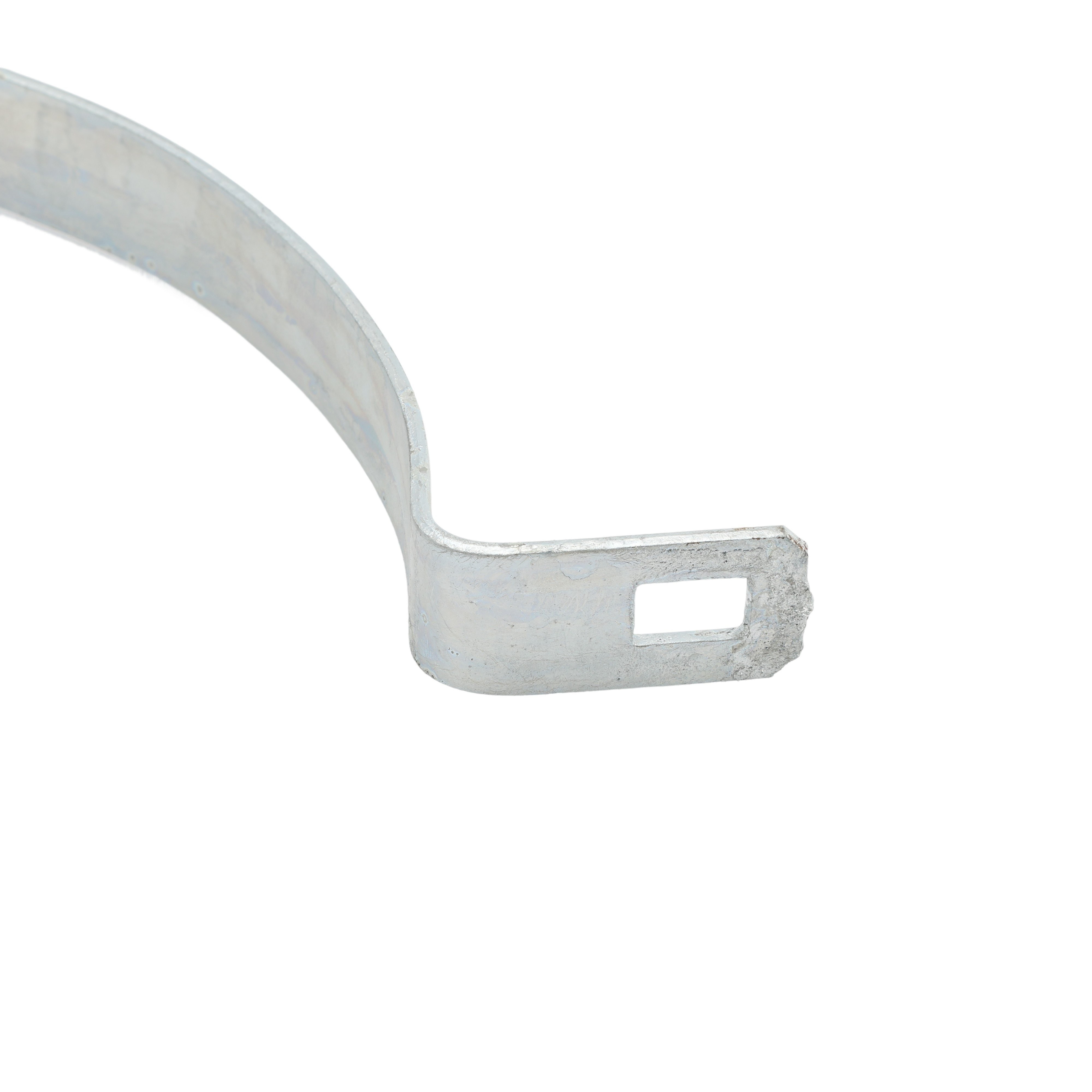 Chain Link 10" [10 3/4" OD] Heavy Brace Band [11 Gauge / 1"] - Rail End ...
