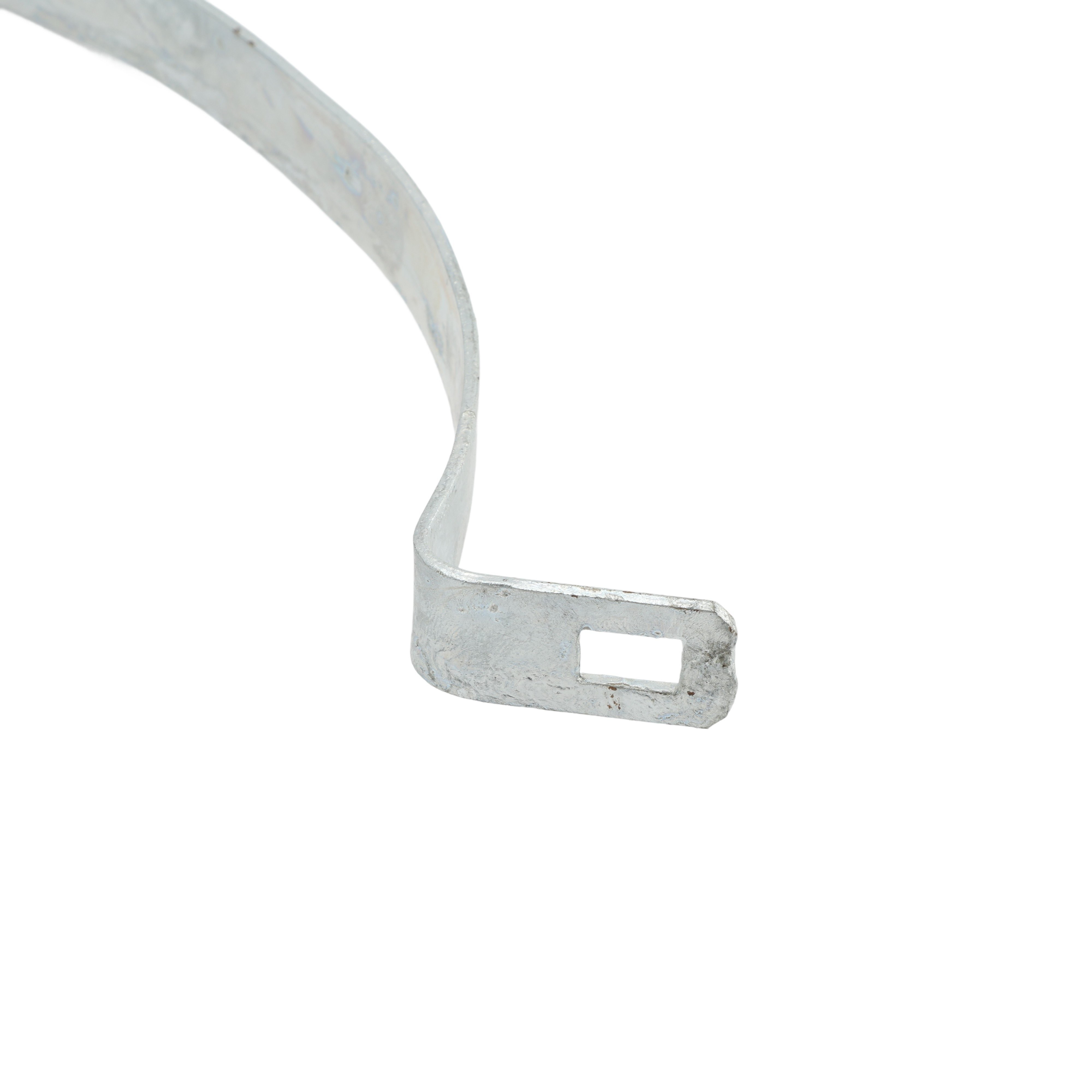 Chain Link 12" [12 3/4" OD] Heavy Brace Band [11 Gauge / 1"] - Rail End ...