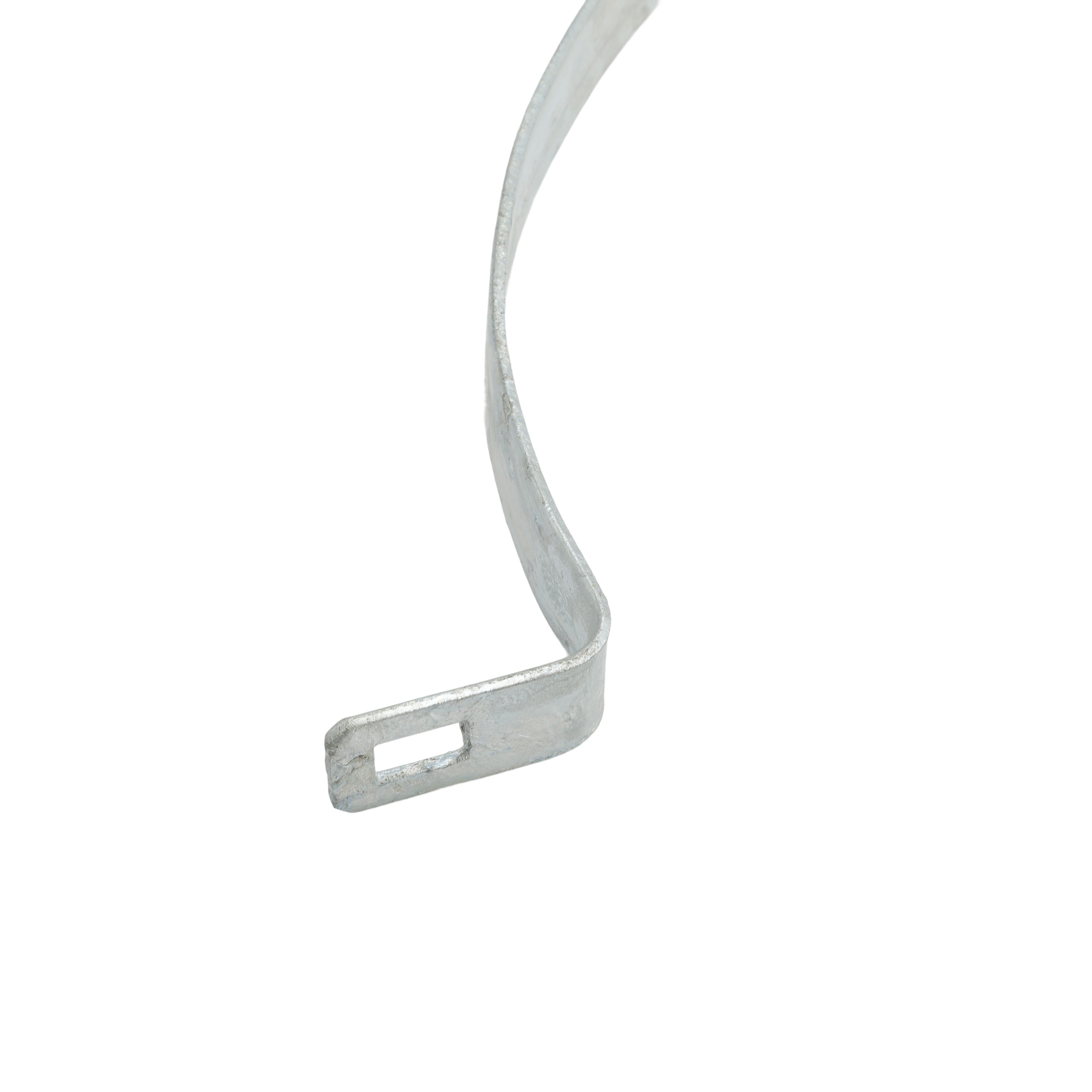 Chain Link 12" [12 3/4" OD] Heavy Brace Band [11 Gauge / 1"] - Rail End ...