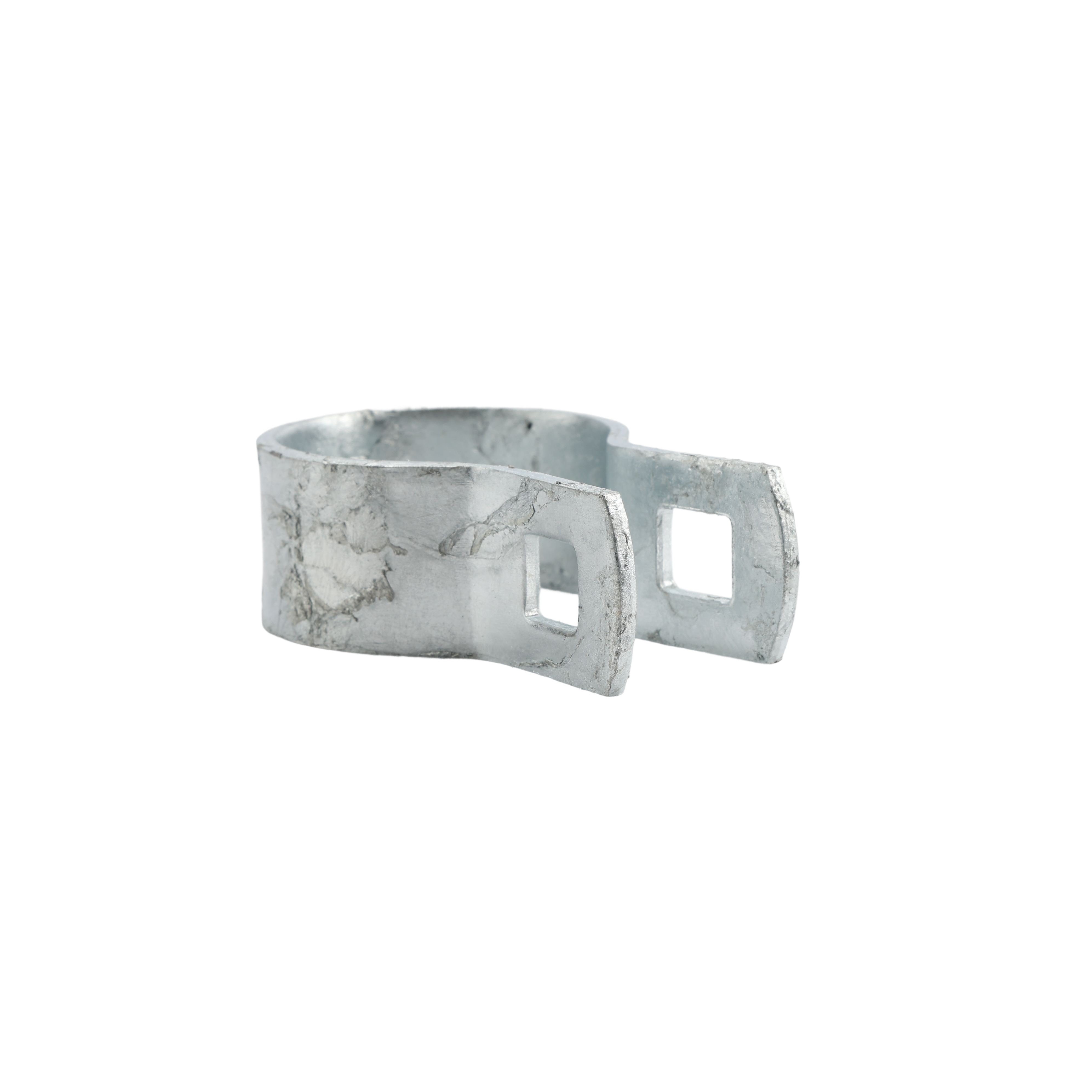 Chain Link 1 5/8" Heavy Brace Band - Rail End Band (Galvanized Steel ...