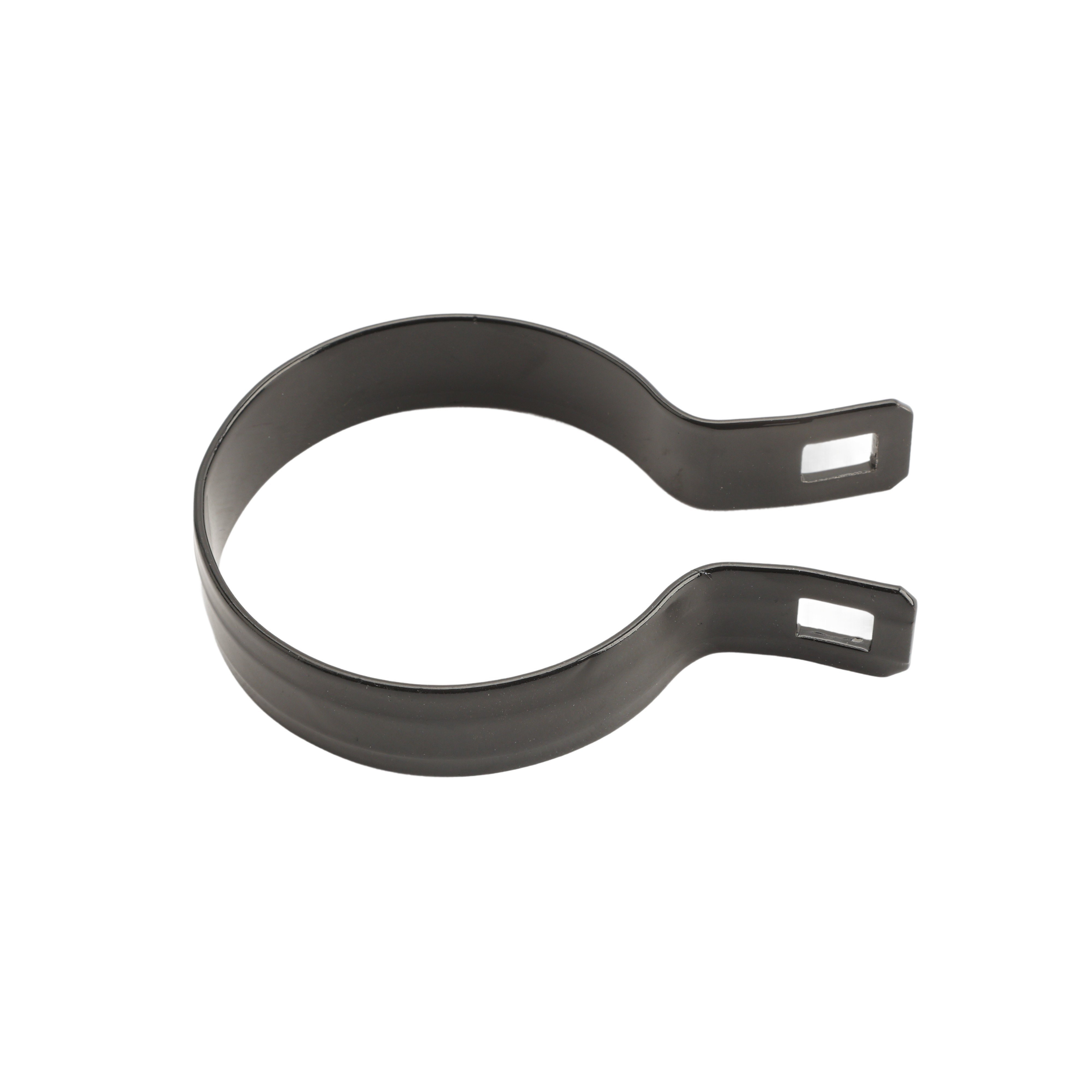 Chain Link 3" [2 7/8" OD] Beveled Black Brace Band [12 Gauge] - Rail ...