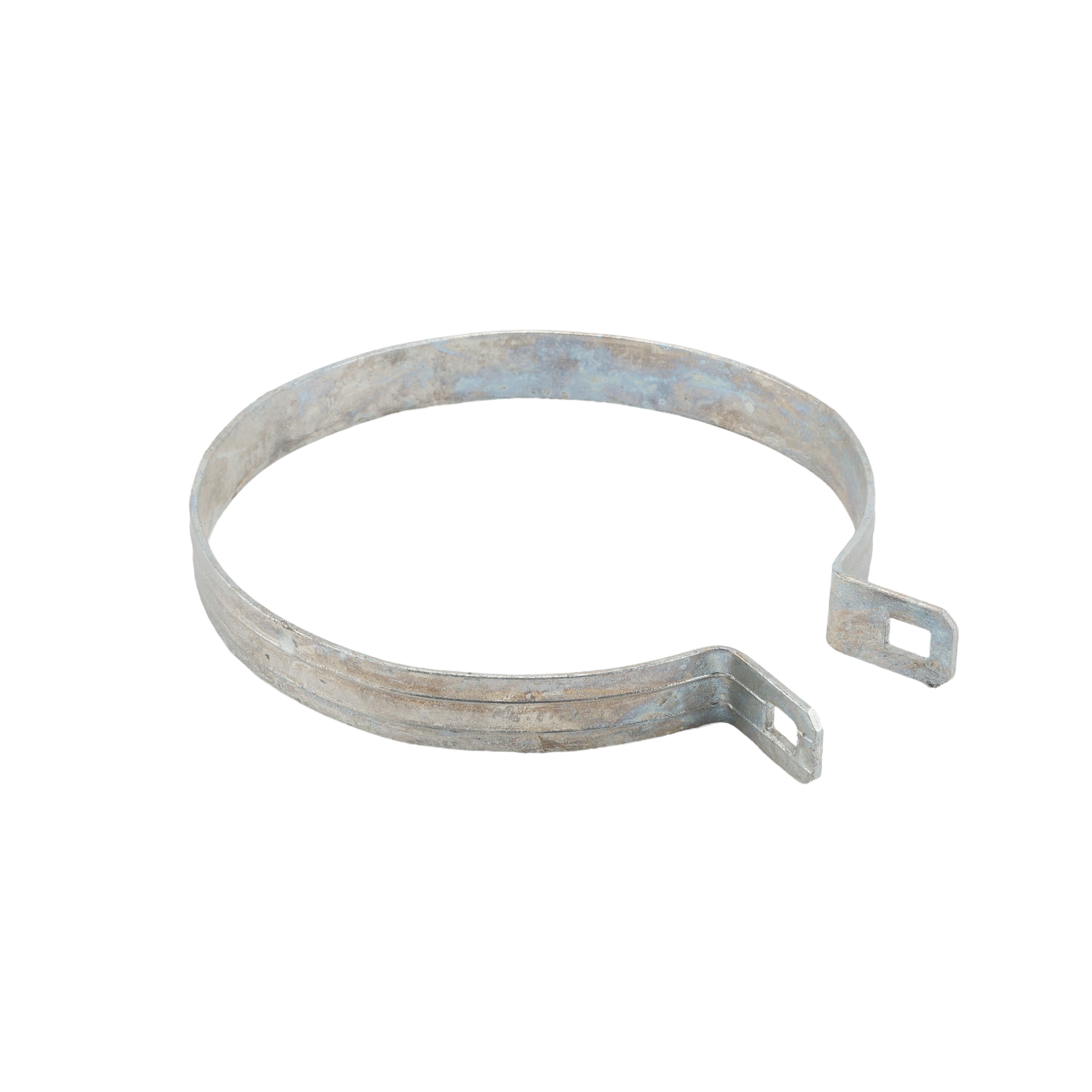 Chain Link 6 5/8" Beveled Brace Band - (Galvanized Steel) | Chain Link ...