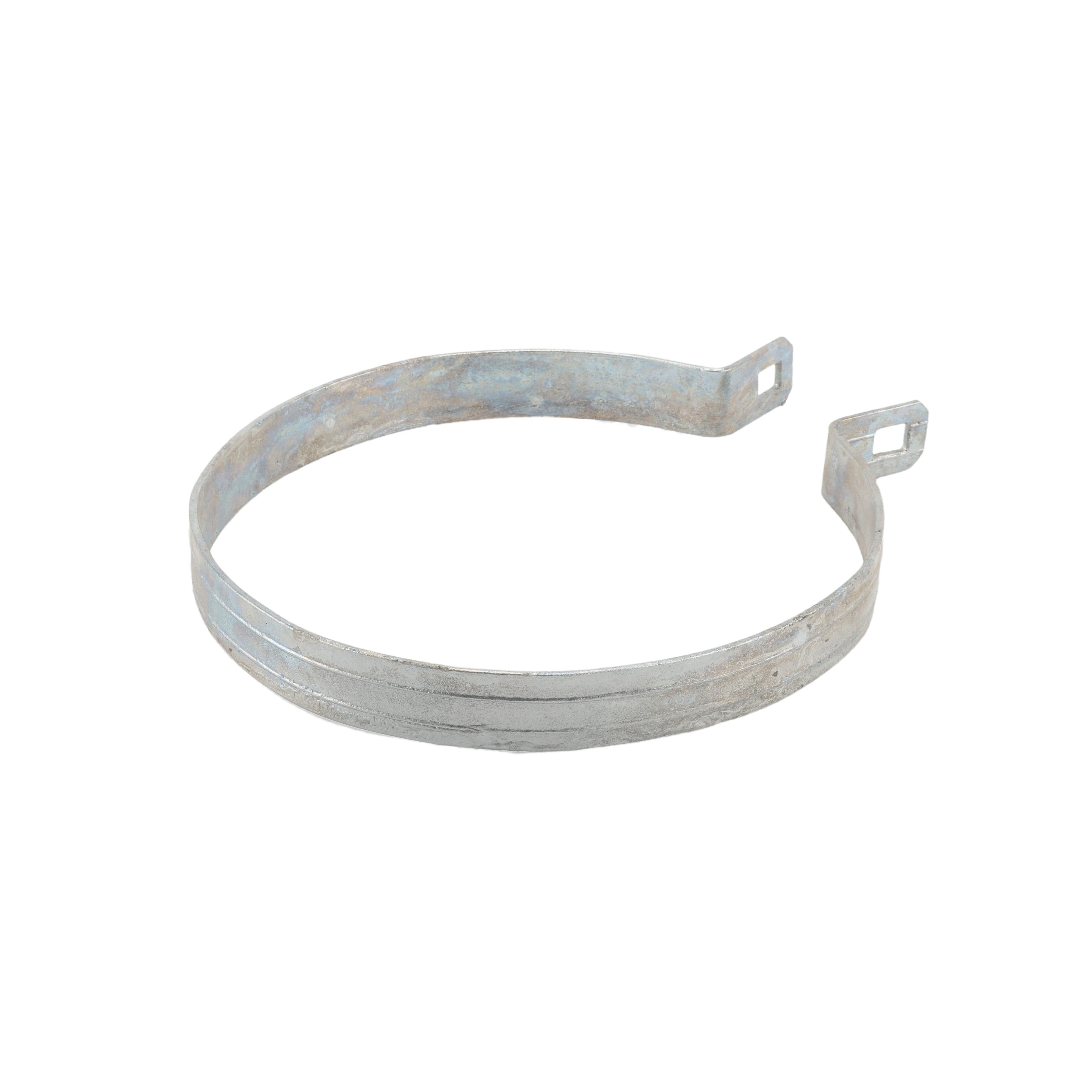 Chain Link 6 5/8" [6 5/8"] Beveled Brace Band [12 Gauge] - (Galvanized ...