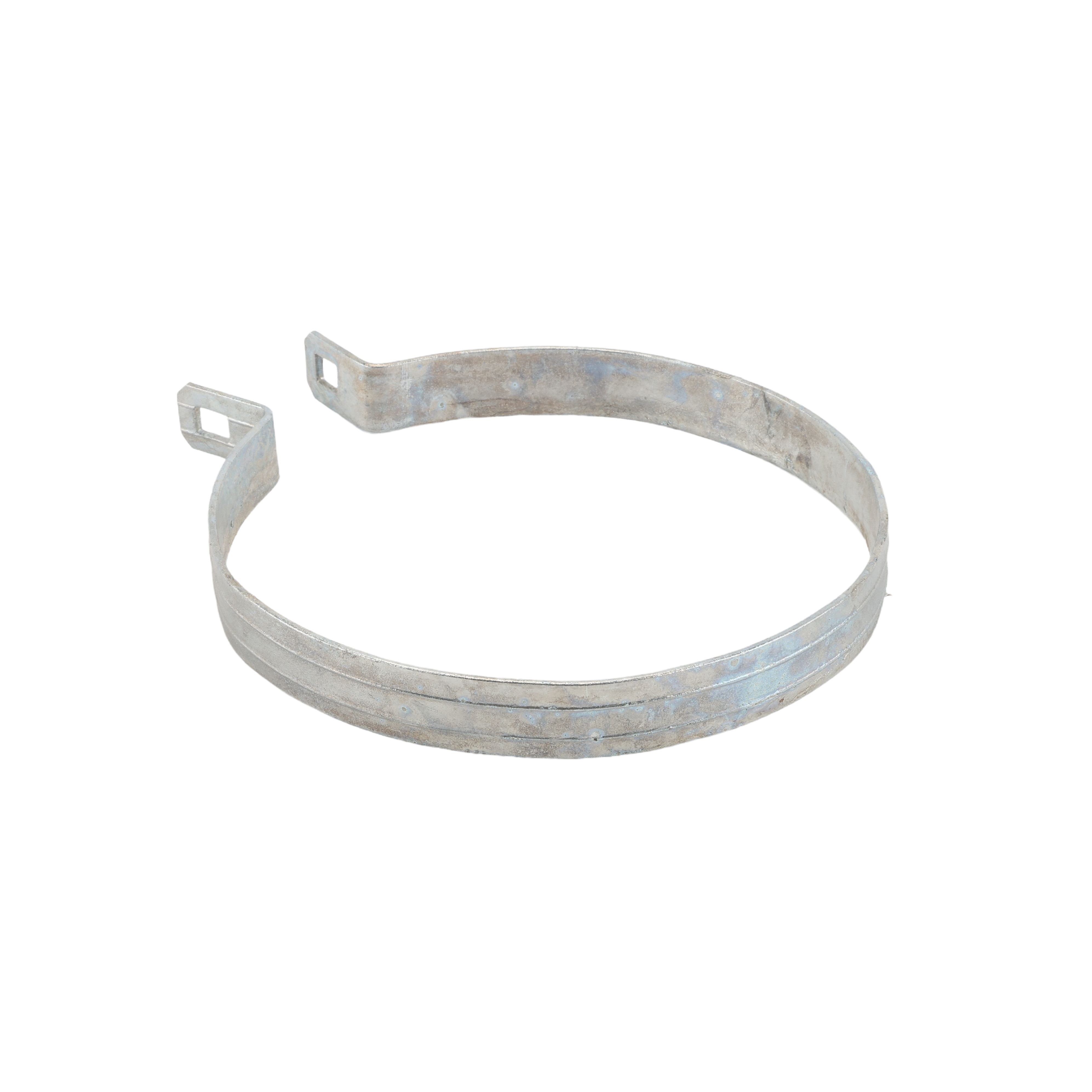 Chain Link 6 5/8" [6 5/8"] Beveled Brace Band [12 Gauge] - (Galvanized ...
