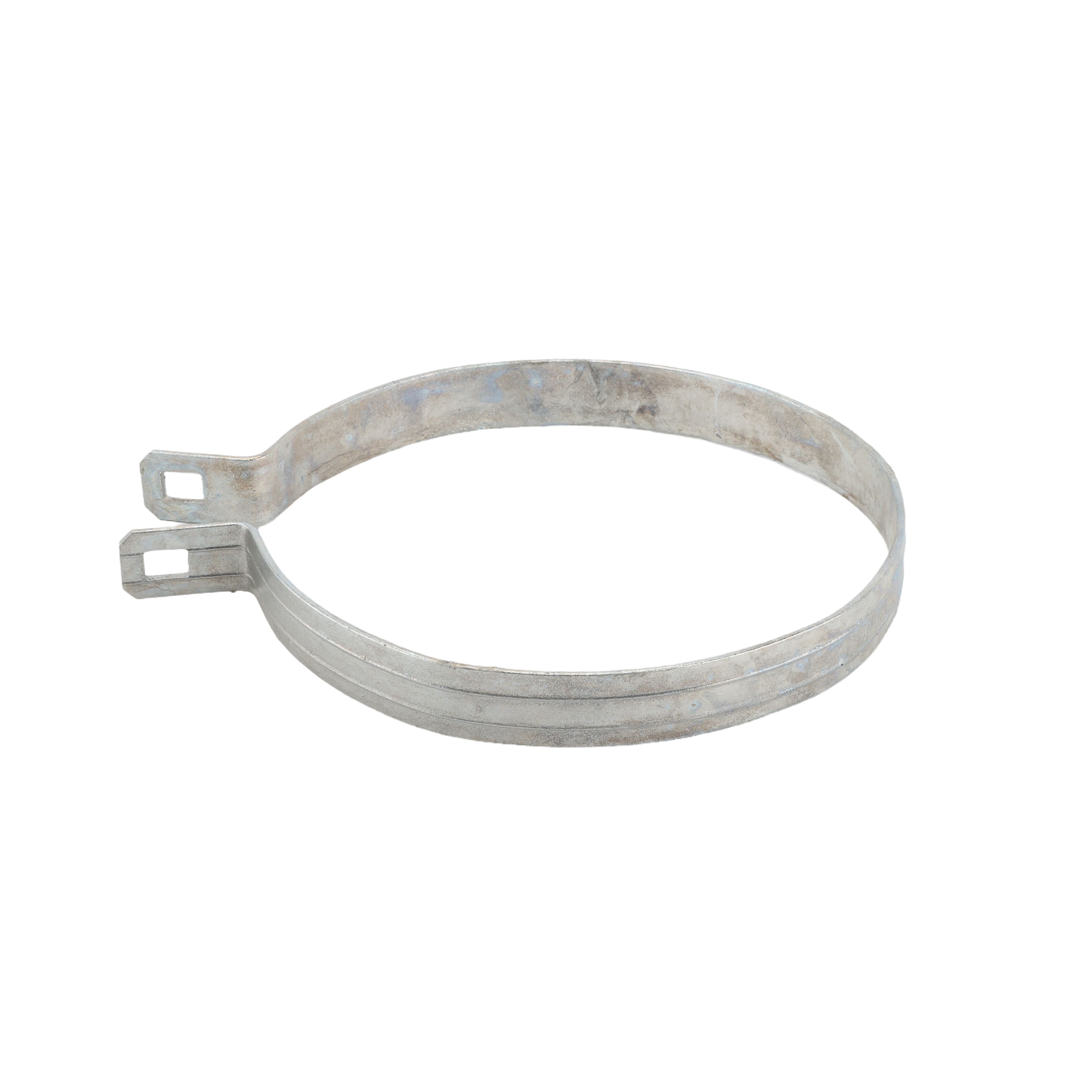 Chain Link 6 5/8" Beveled Brace Band - (Galvanized Steel) | Chain Link ...
