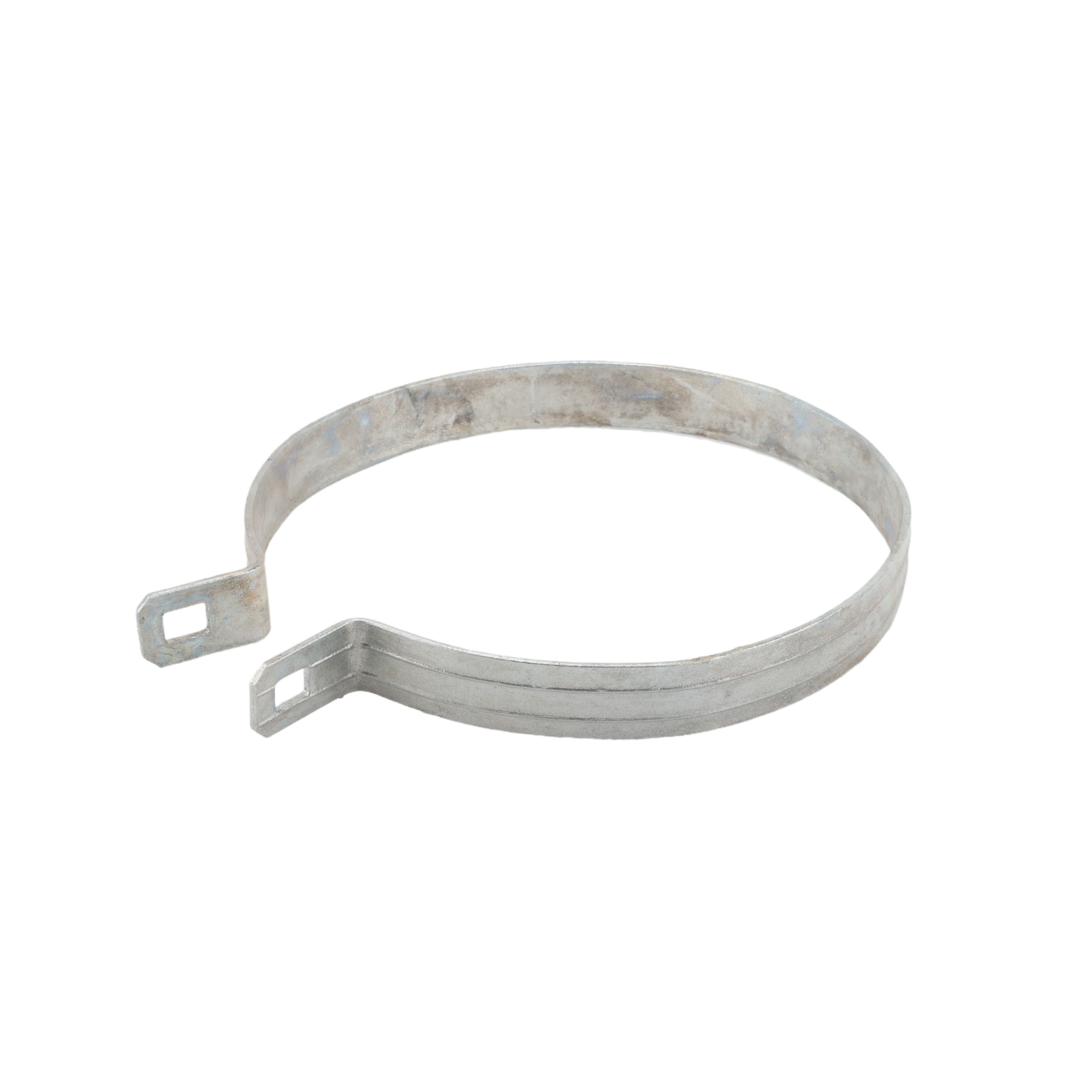 Chain Link 6 5/8" Beveled Brace Band - (Galvanized Steel) | Chain Link ...