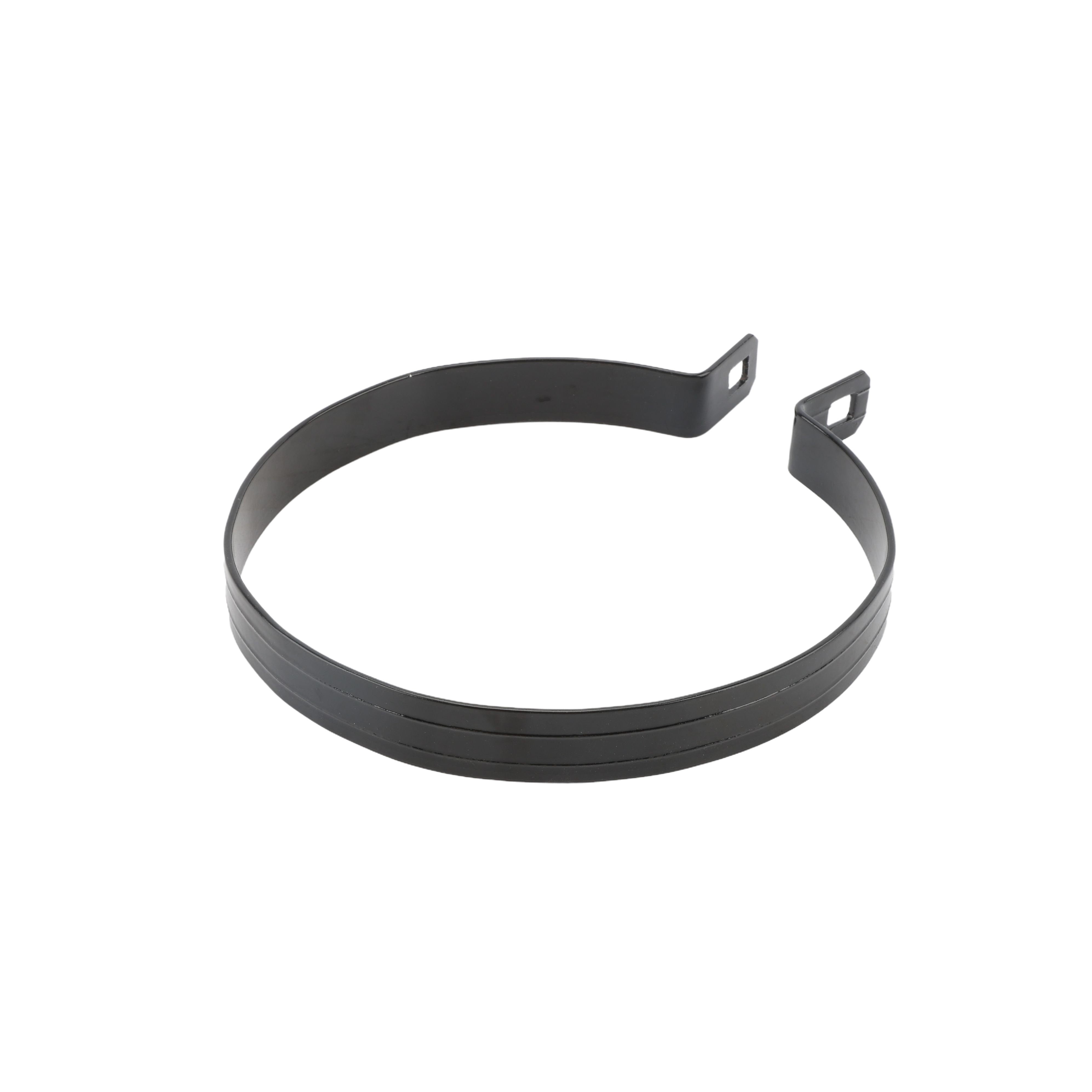 Chain Link 6 5/8" [6 5/8" OD] Beveled Black Brace Band [12 Gauge ...