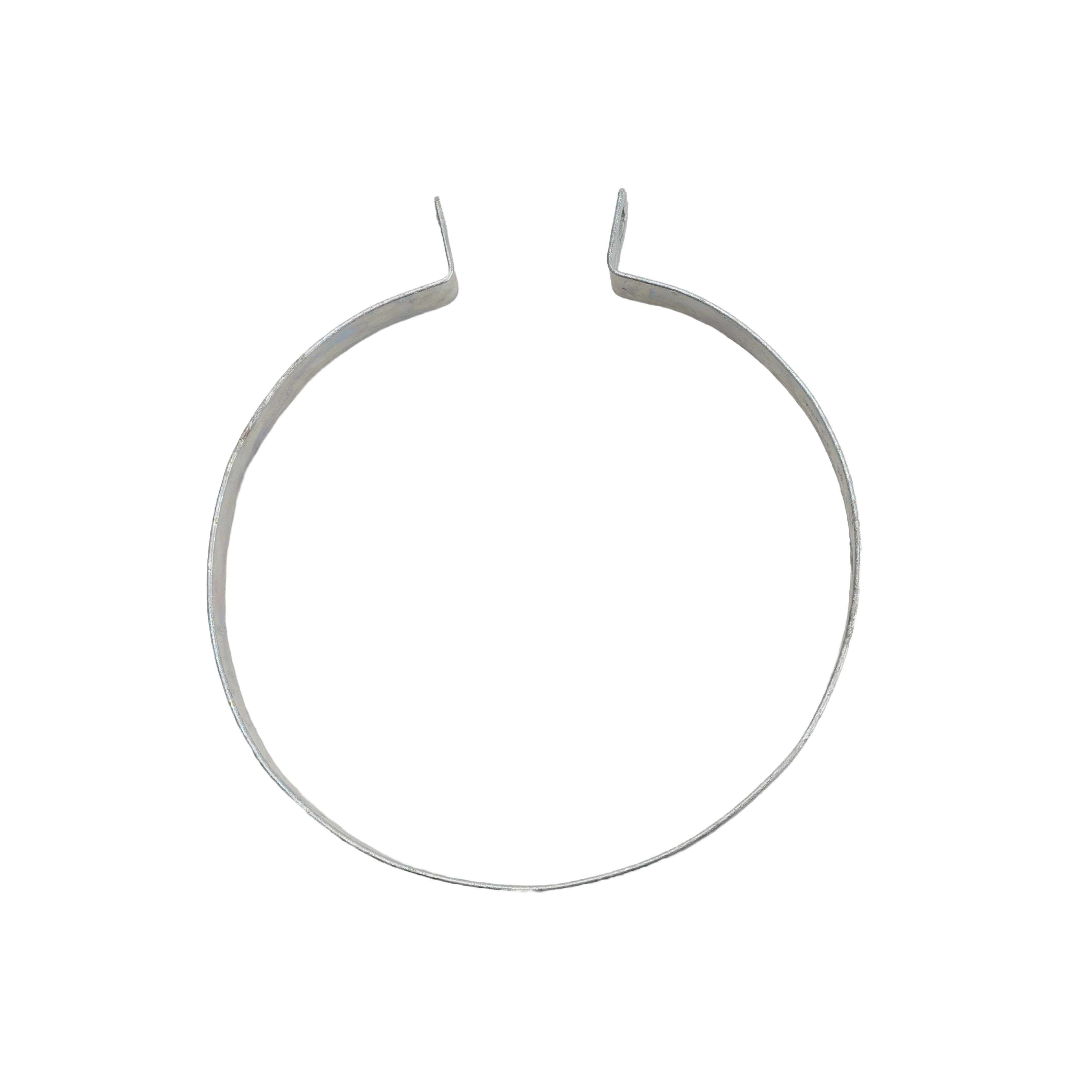 Chain Link 8 5/8" Beveled Brace Band - (Galvanized Steel) | Chain Link ...