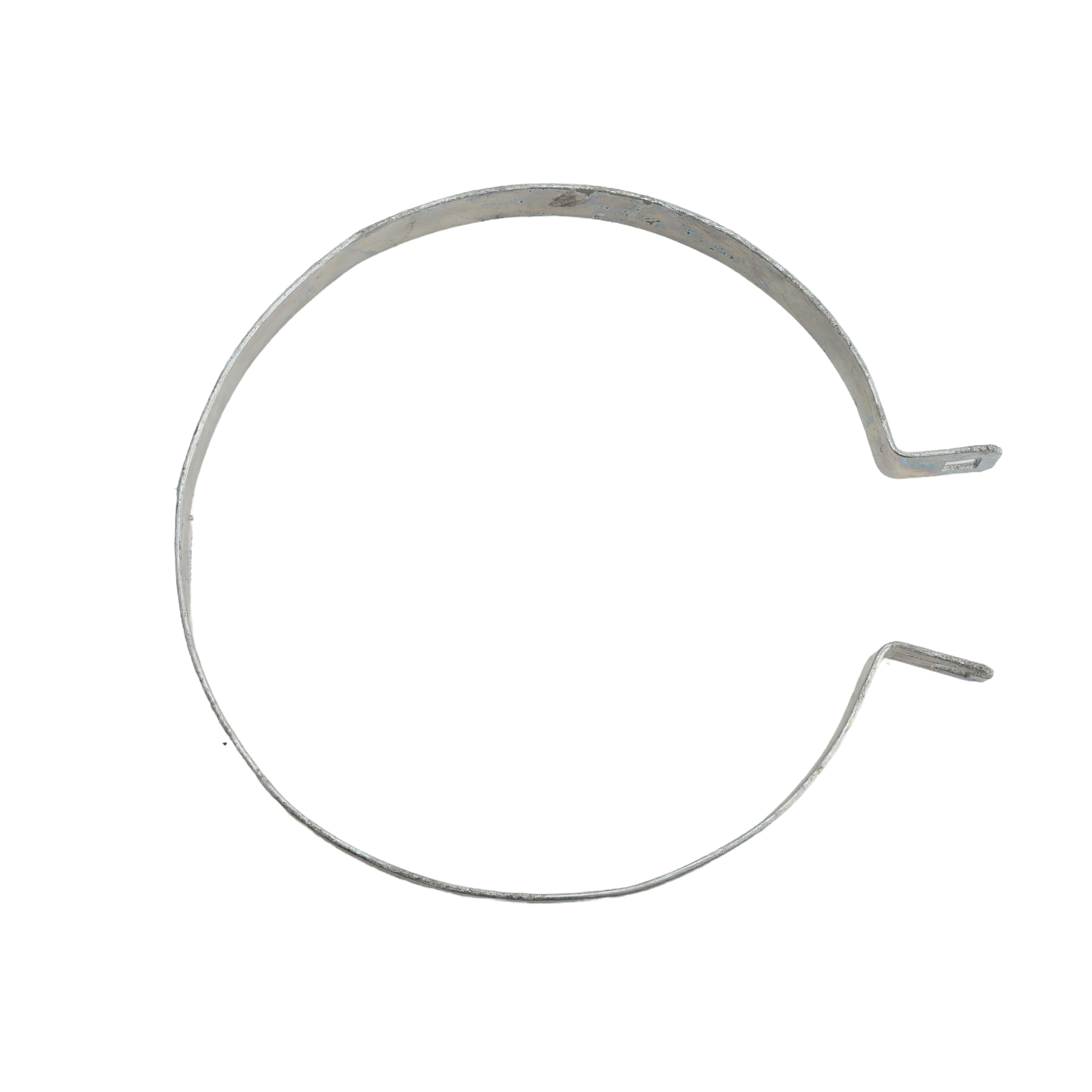 Chain Link 8 5/8" Beveled Brace Band - (Galvanized Steel) | Chain Link ...