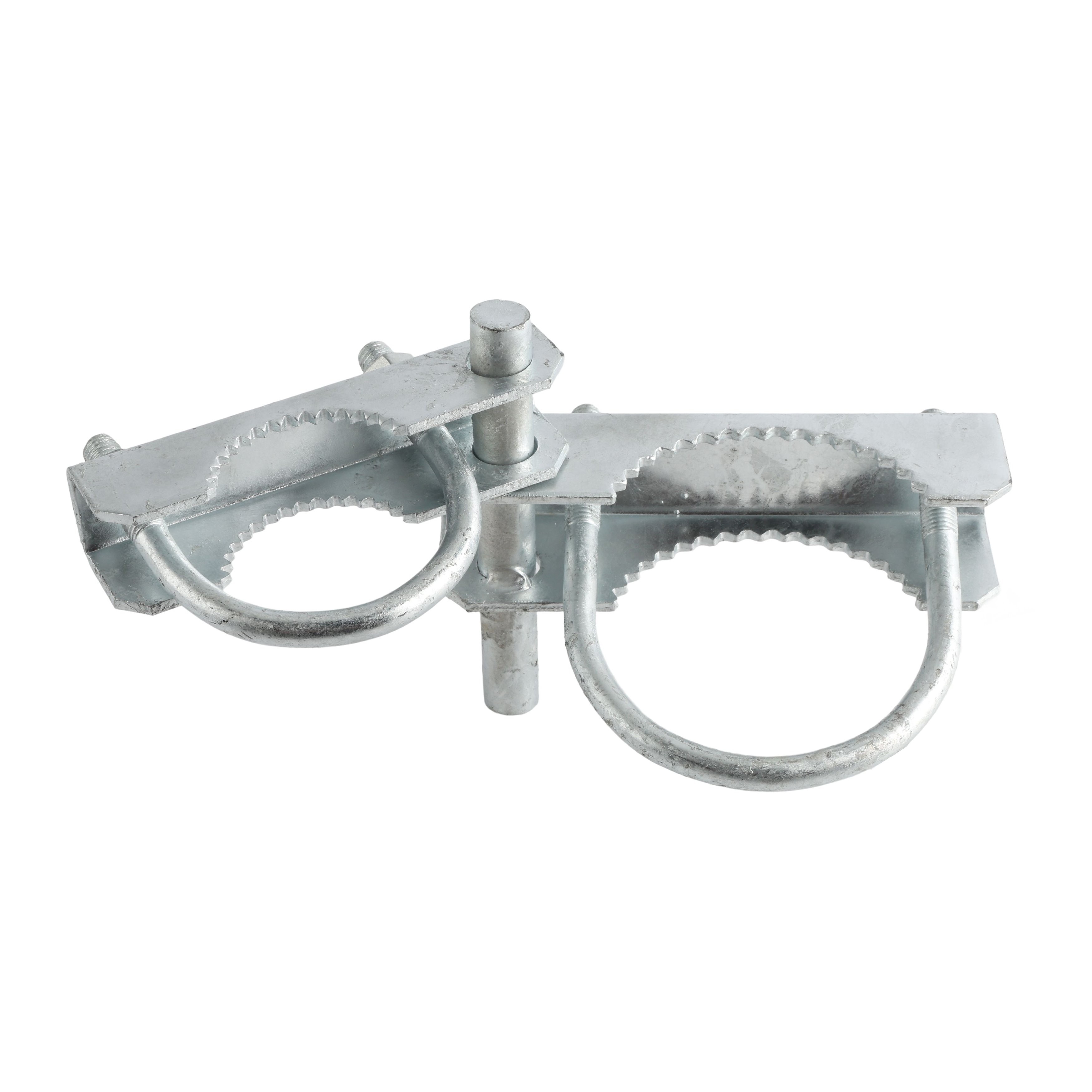 Chain Link 4" 180 Degree Offset Industrial Gate Hinge (2 1/2" Gate ...