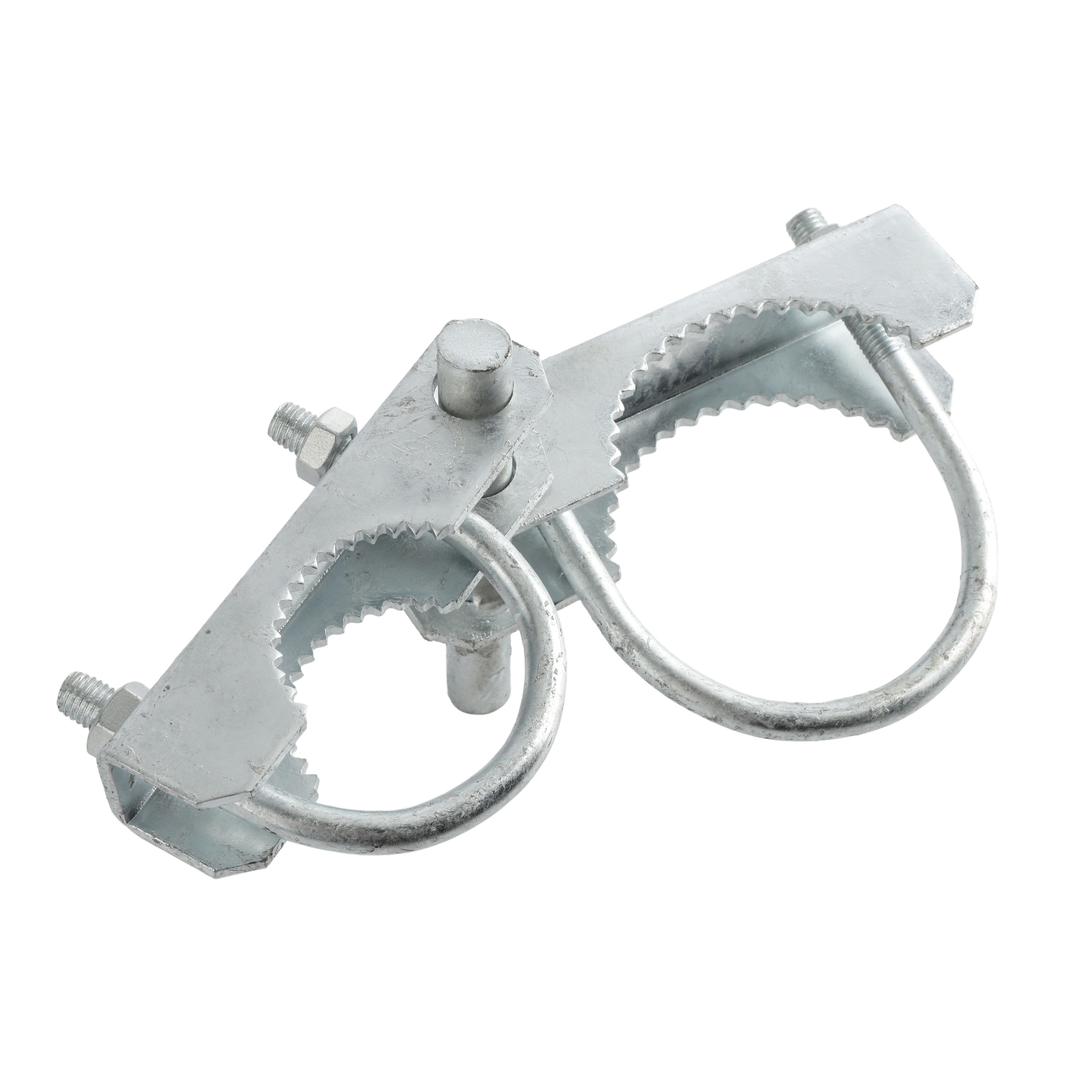 Chain Link 4" 180 Degree Offset Industrial Gate Hinge (2 1/2" Gate ...