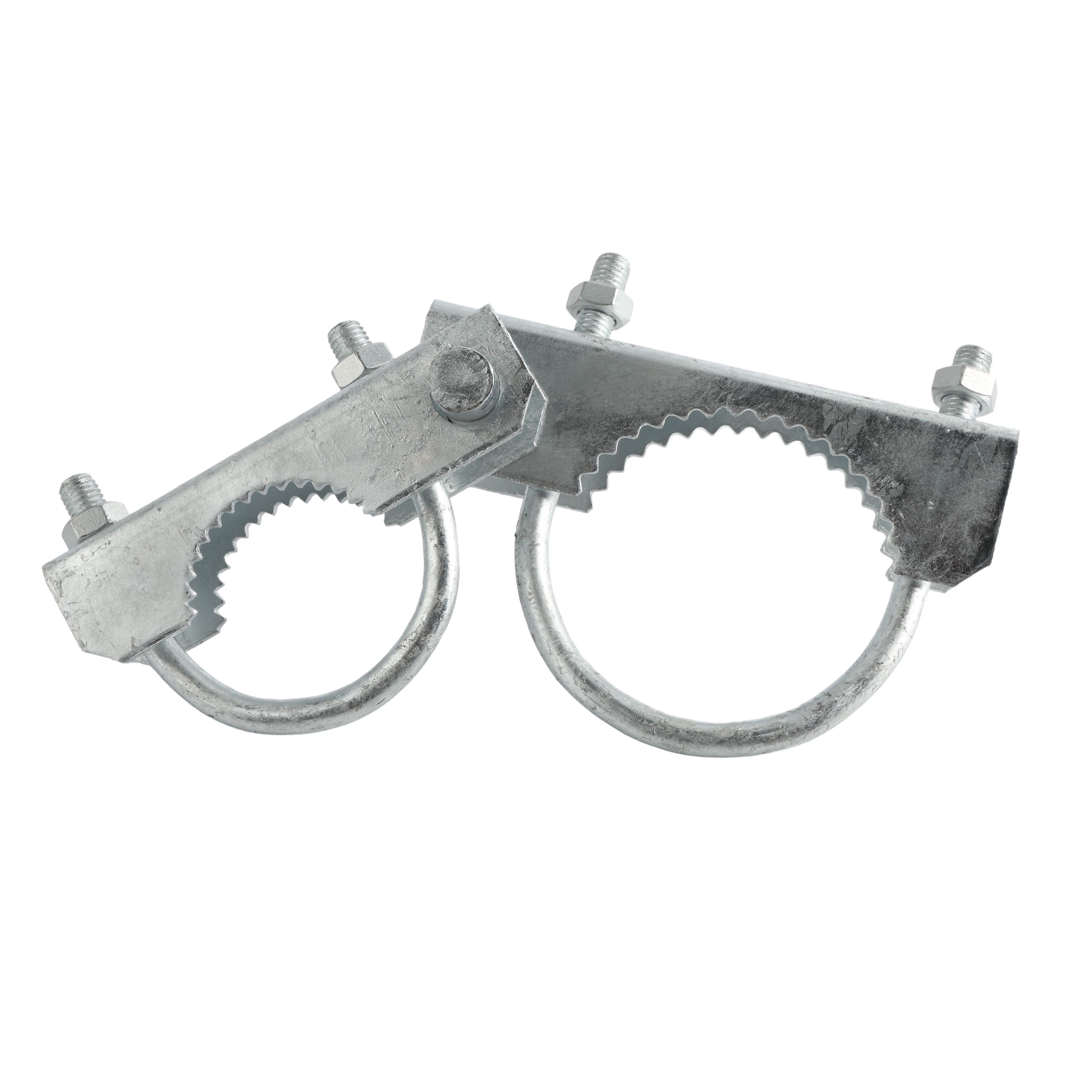 Chain Link 4" 180 Degree Offset Industrial Gate Hinge (2 1/2" Gate ...