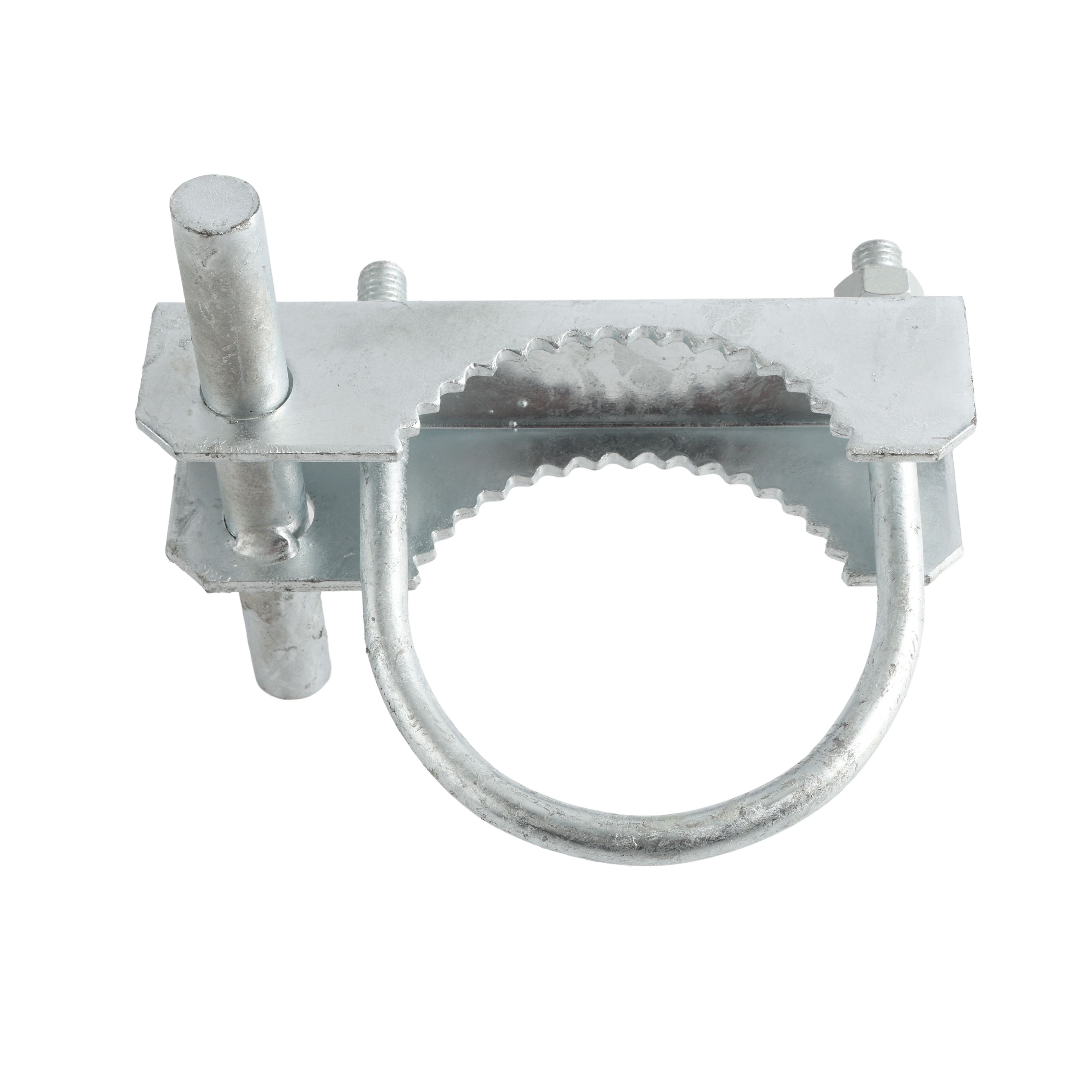 Chain Link 4" 180 Degree Offset Industrial Gate Hinge (2 1/2" Gate ...