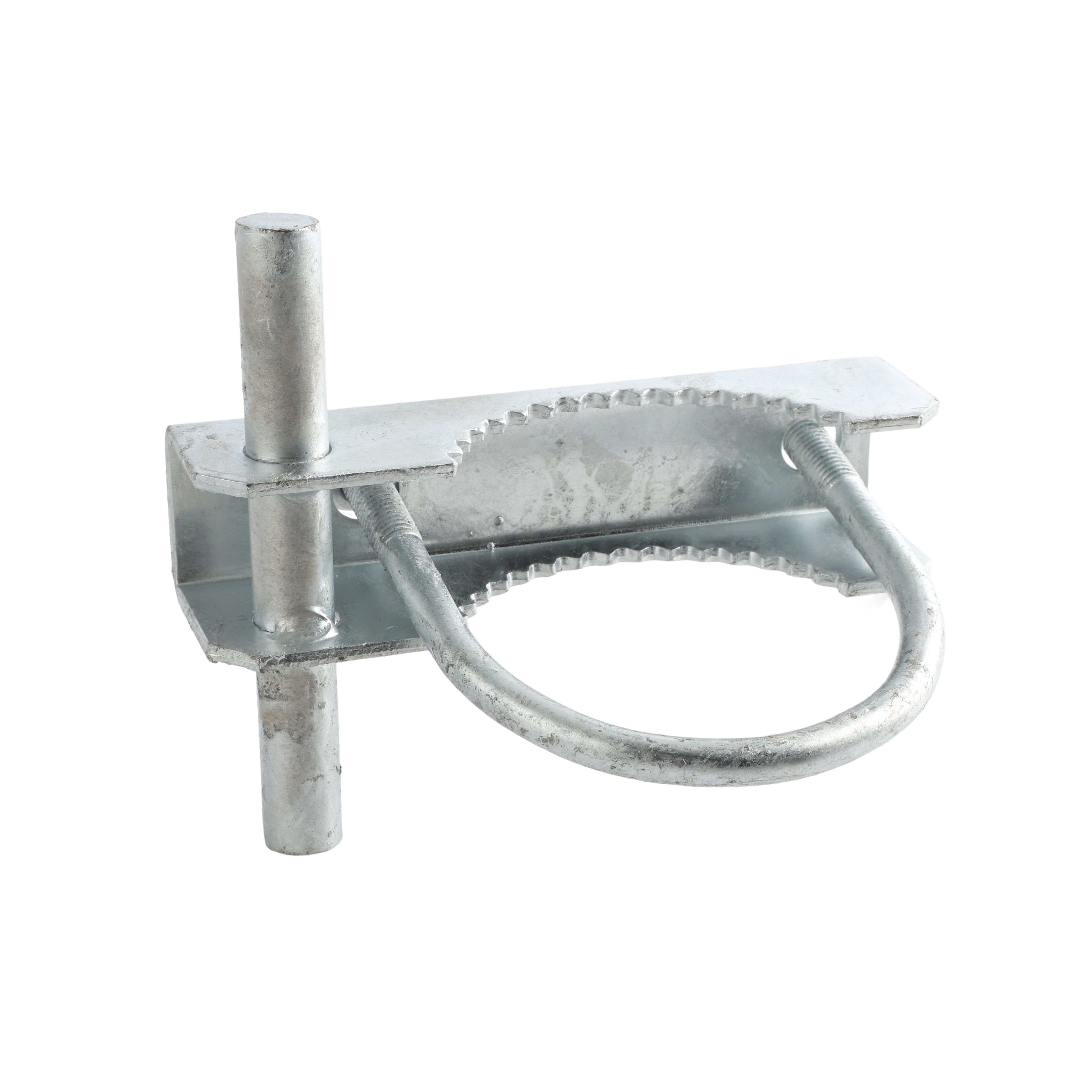 Chain Link 4" 180 Degree Offset Industrial Gate Hinge (2 1/2" Gate ...