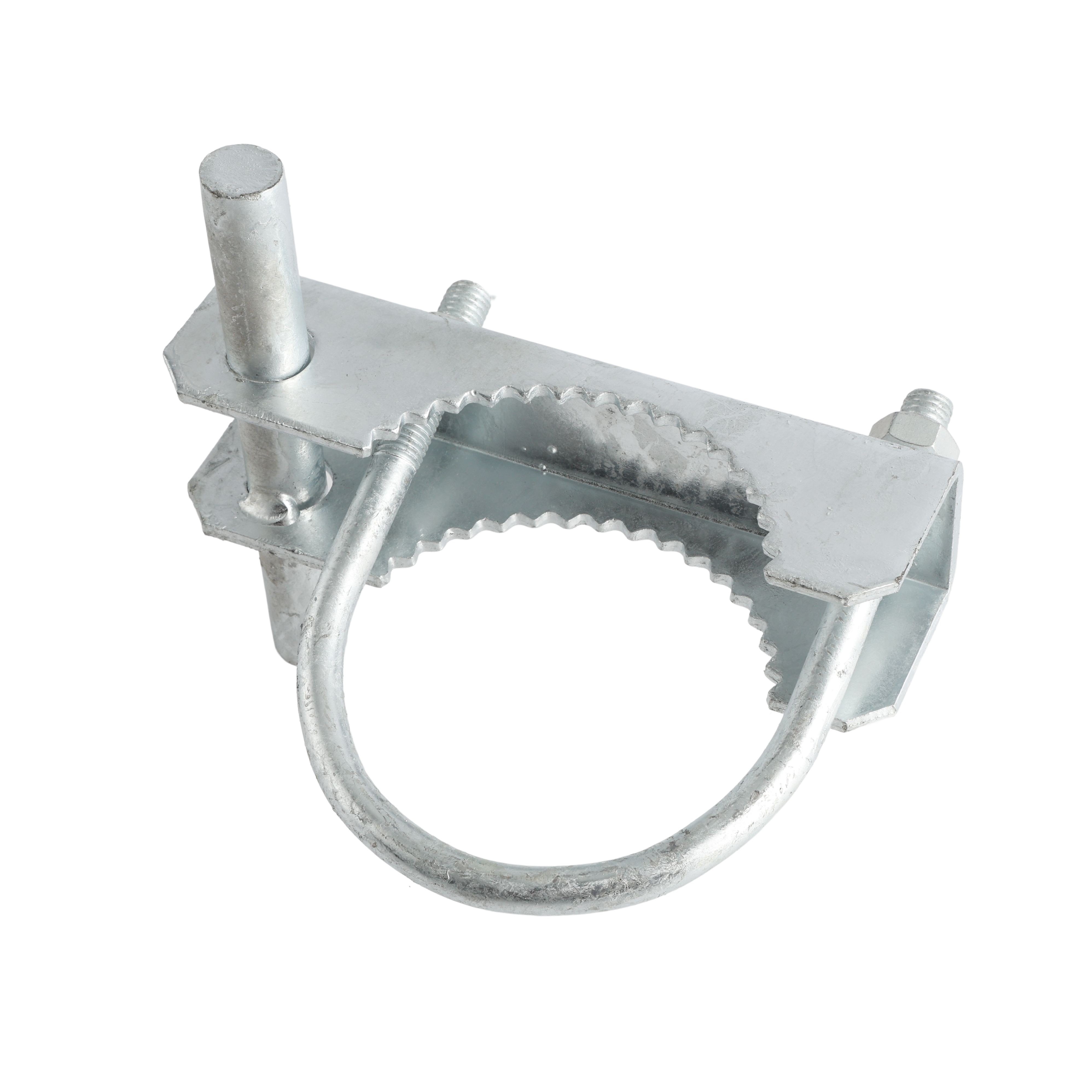 Chain Link 4" 180 Degree Offset Industrial Gate Hinge (2 1/2" Gate ...