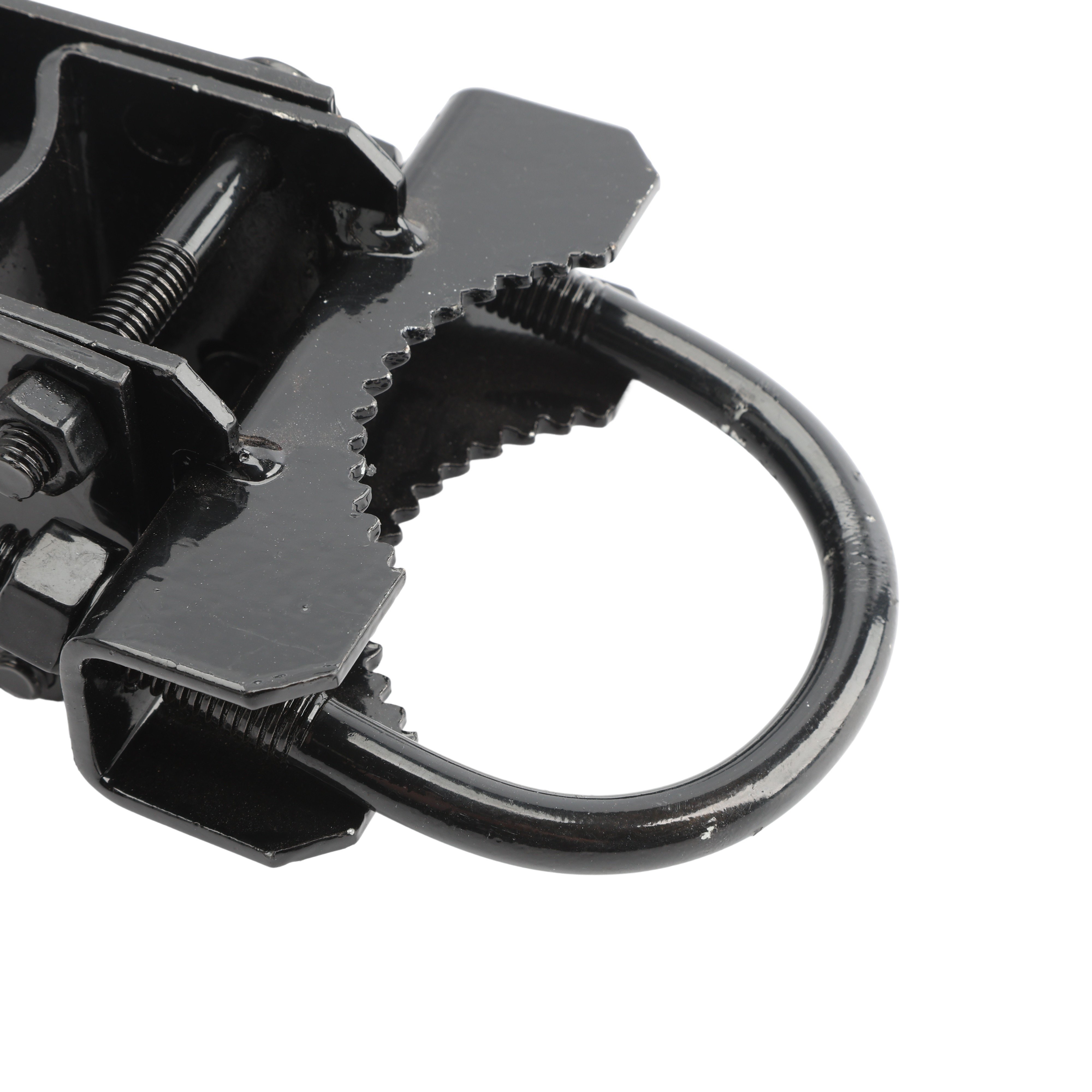 Chain Link 2 1/2" [2 3/8" OD] Black Bulldog Industrial Gate Hinge ...