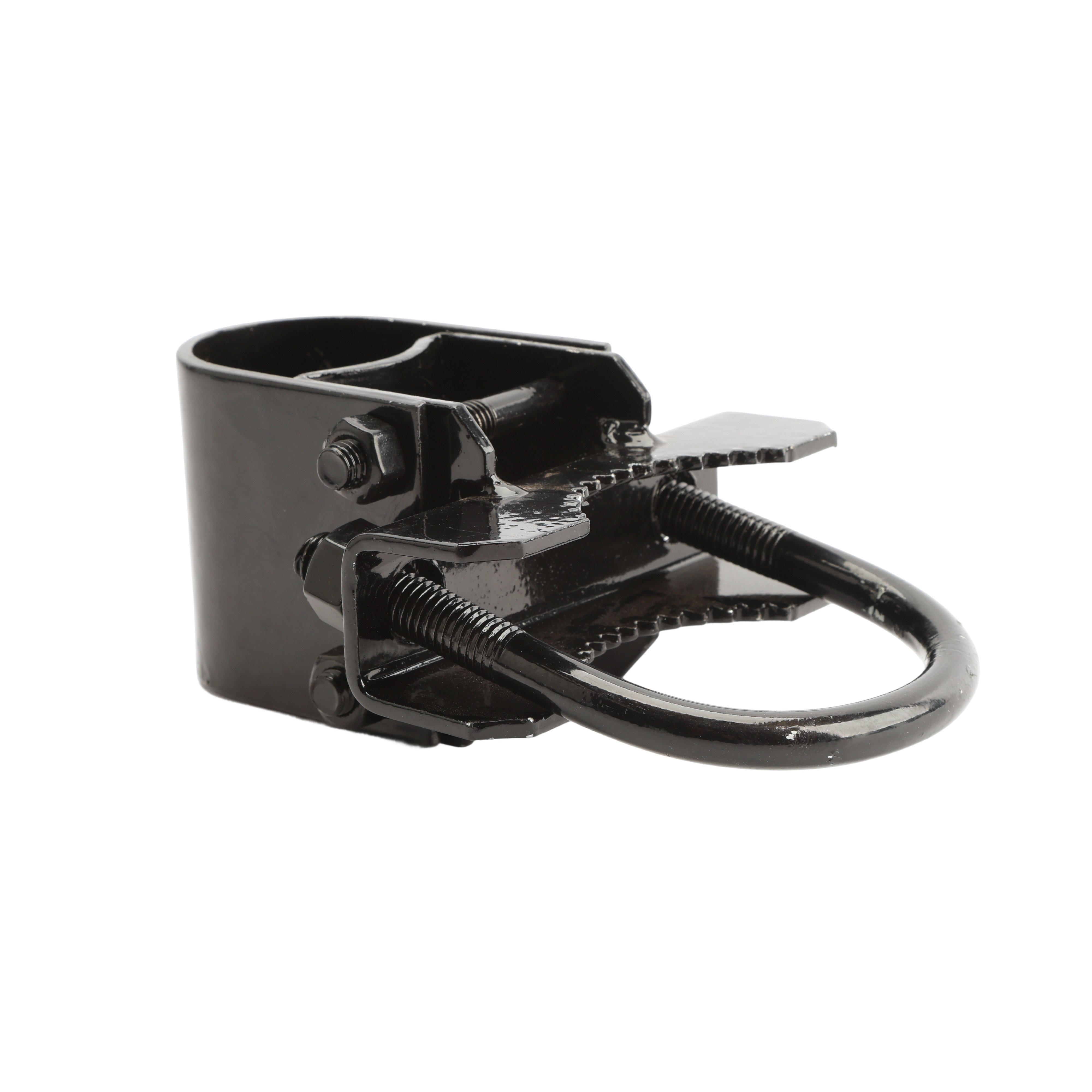 Chain Link 2 1/2" [2 3/8" OD] Black Bulldog Industrial Gate Hinge ...