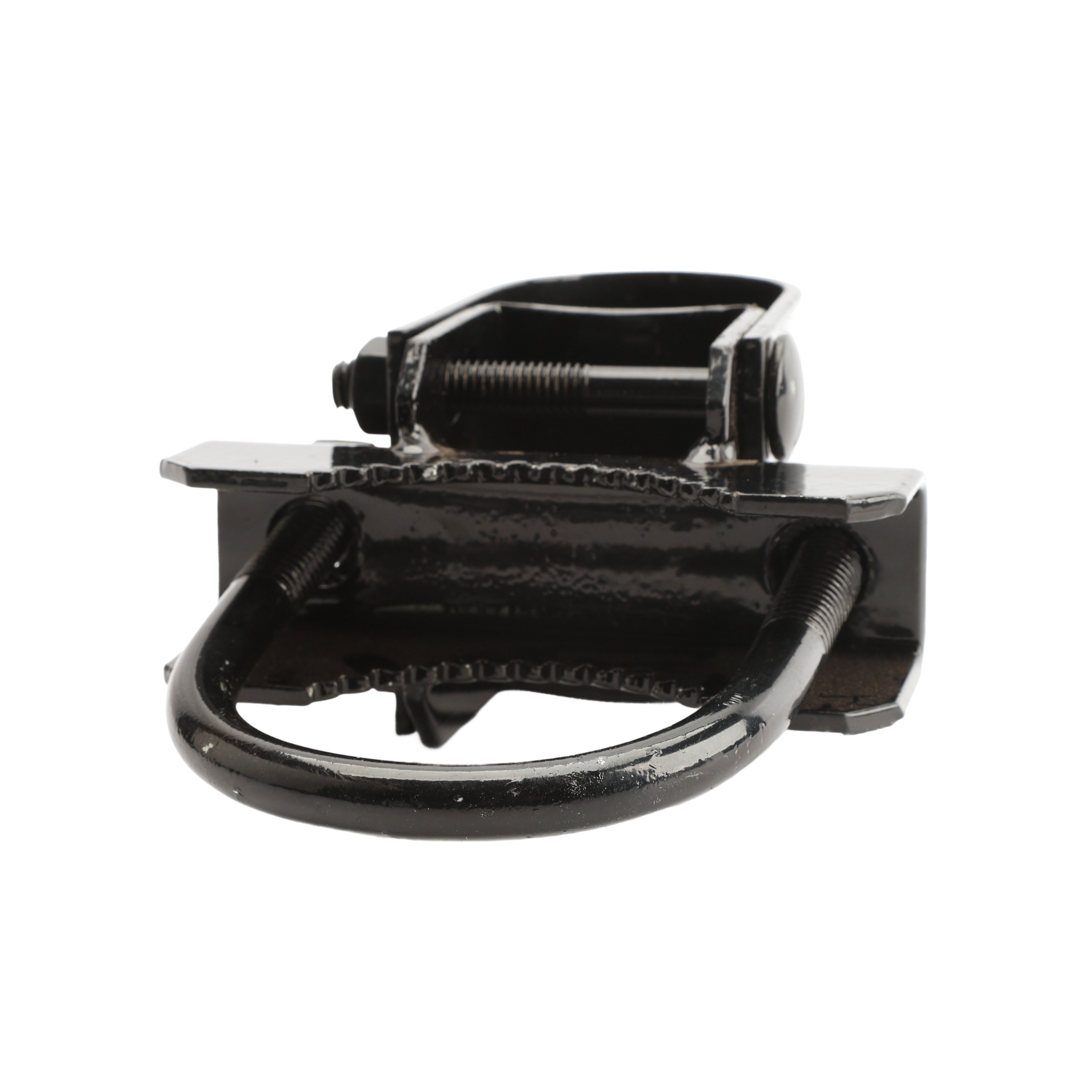 Chain Link 2 1/2" [2 3/8" OD] Black Bulldog Industrial Gate Hinge ...