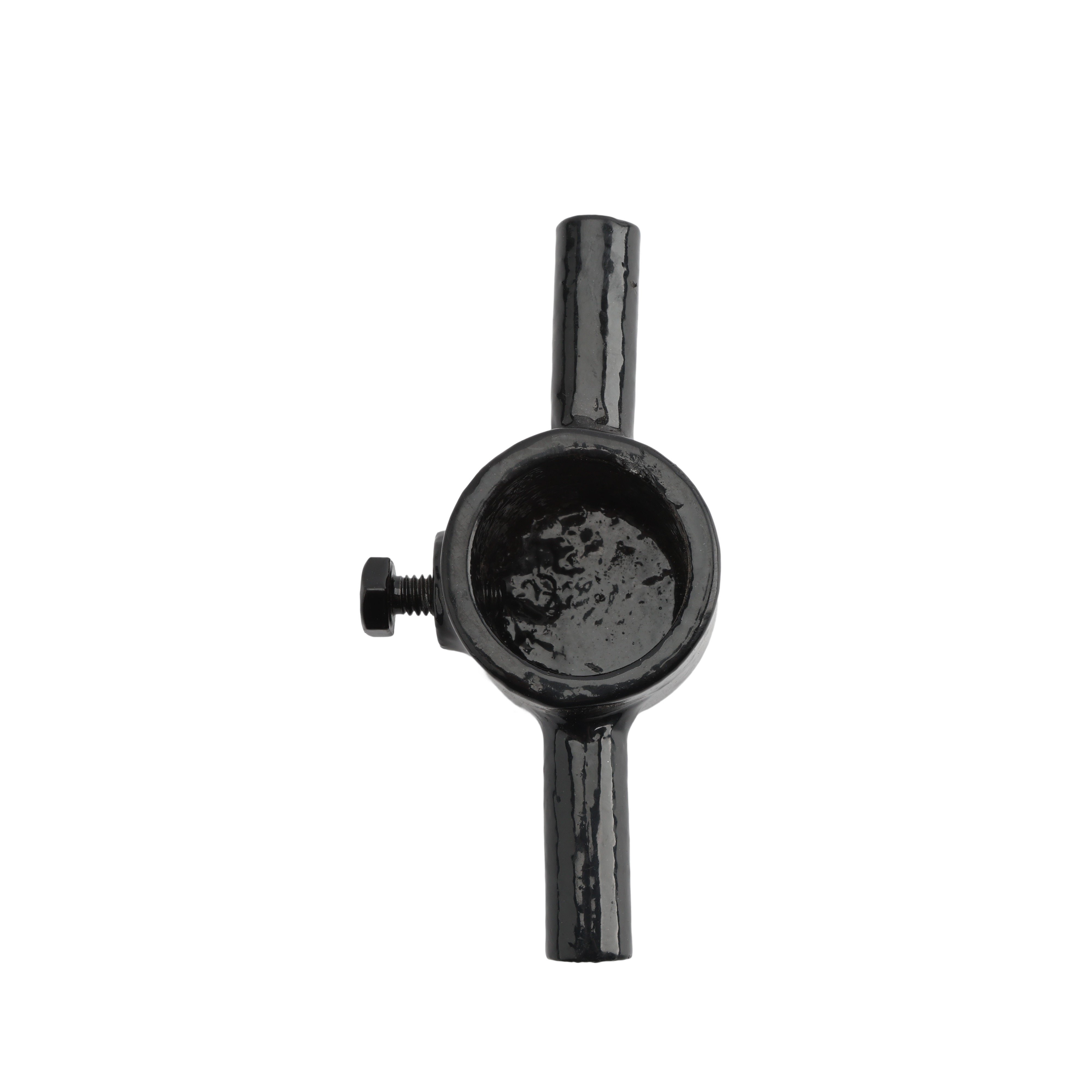 Chain Link Black Industrial Latch Kit For 1 5/8" - 2" Round Gate Frames ...