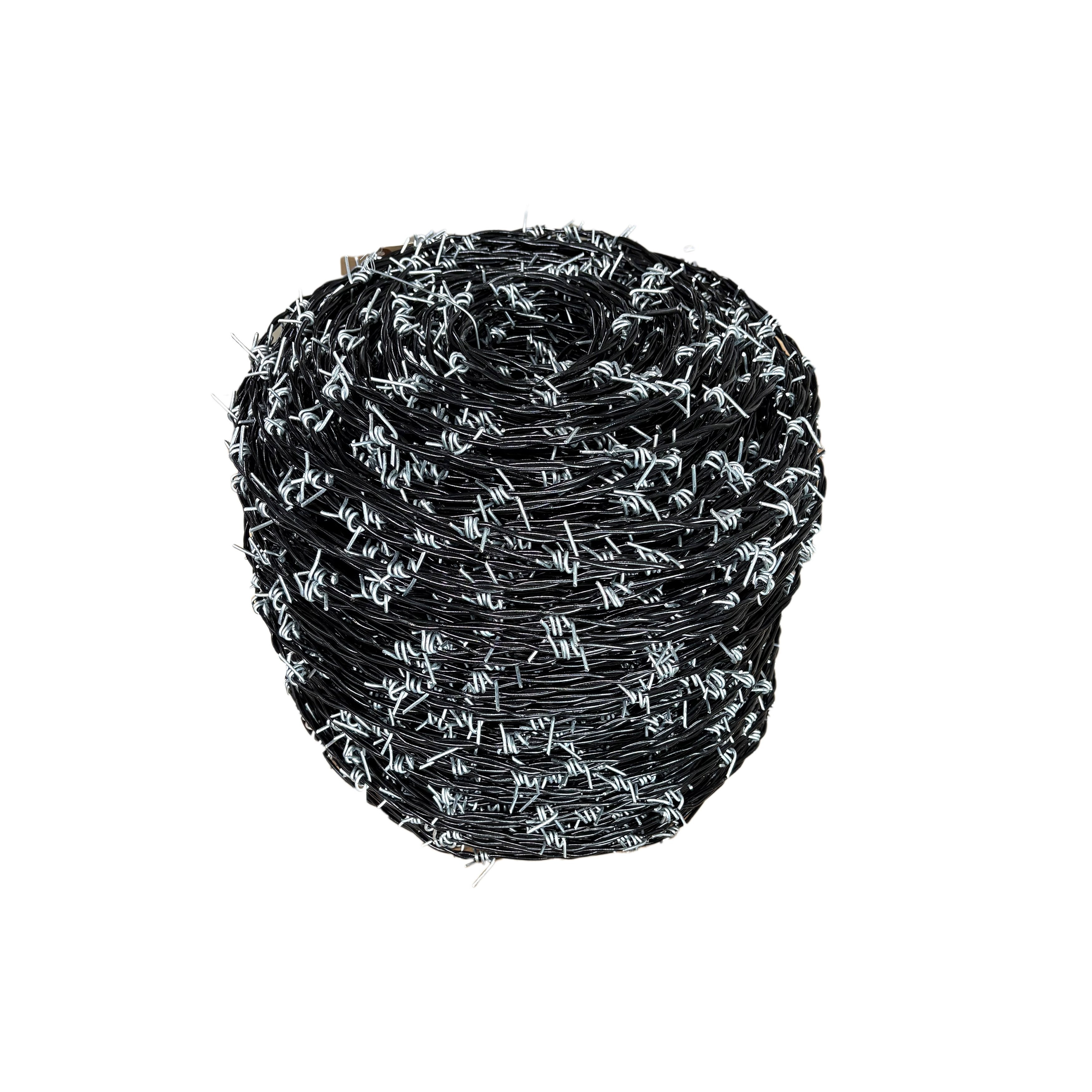 Chain Link 1320' 4-Point Barbed Wire Roll w/ 5" Coil Spacing - Class 3 ...