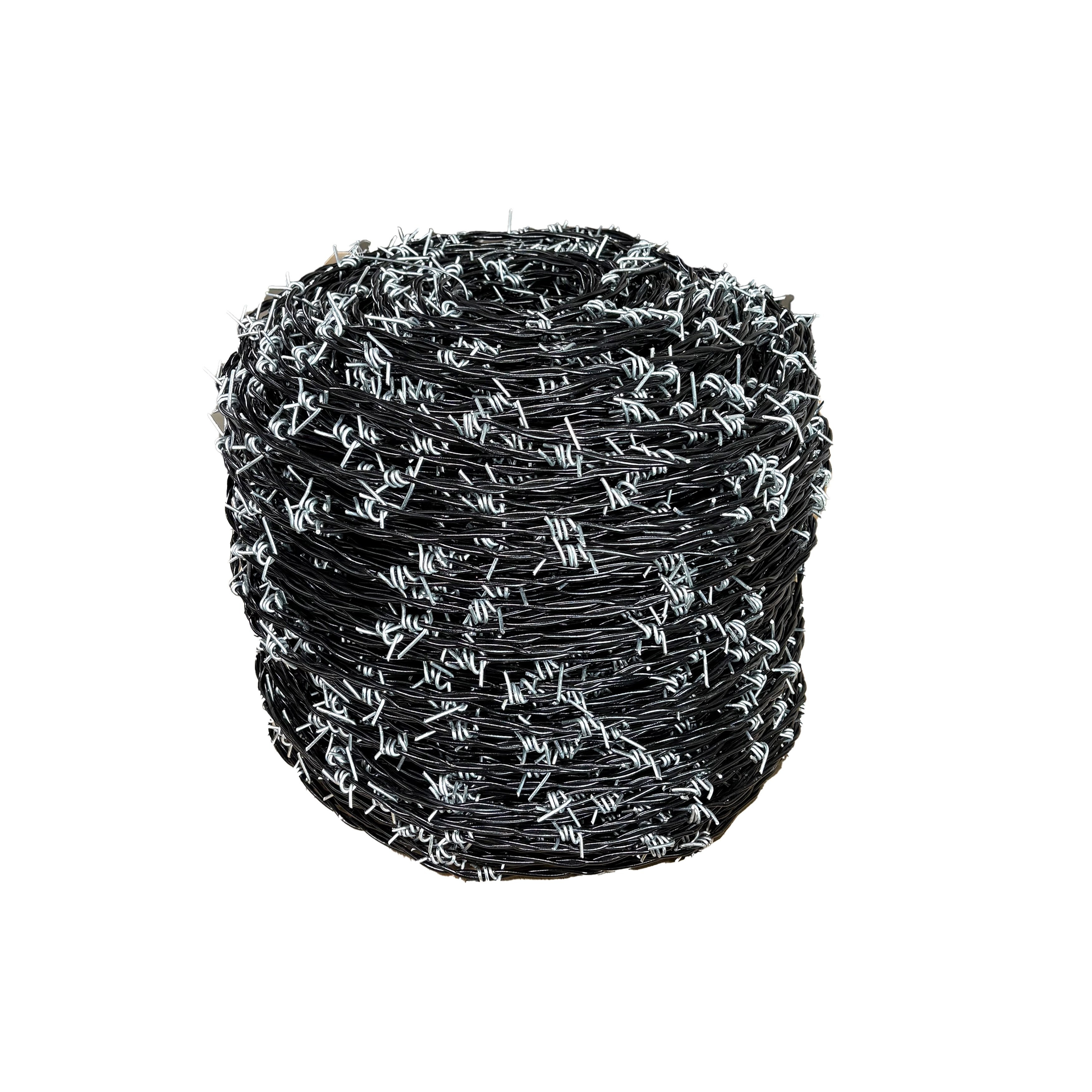 Chain Link 1320' 4-Point Barbed Wire Roll w/ 5" Coil Spacing - Class 3 ...