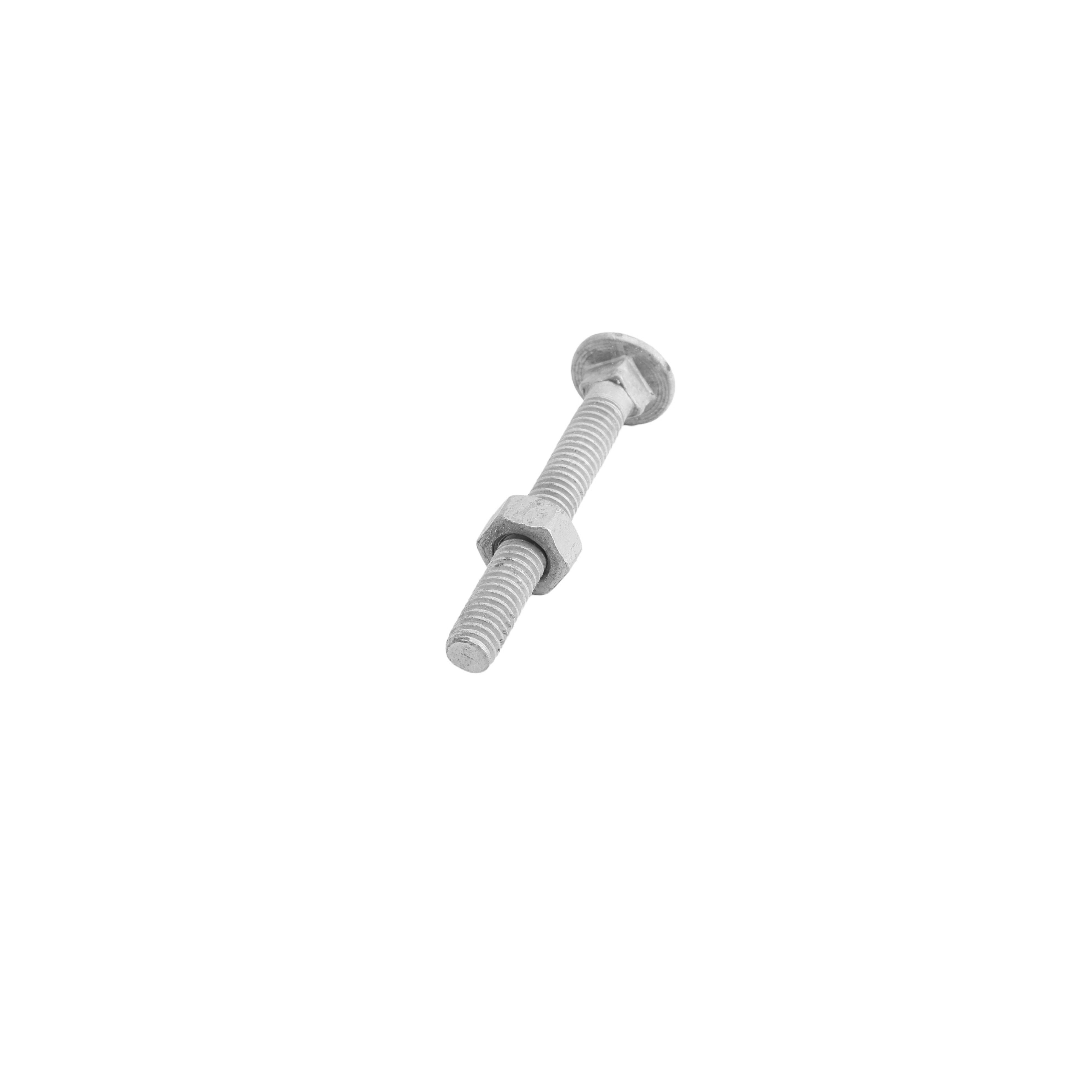 Chain Link 5/16" x 2 1/2" Carriage Bolt & Nut (Hot Dip Galvanized Steel ...
