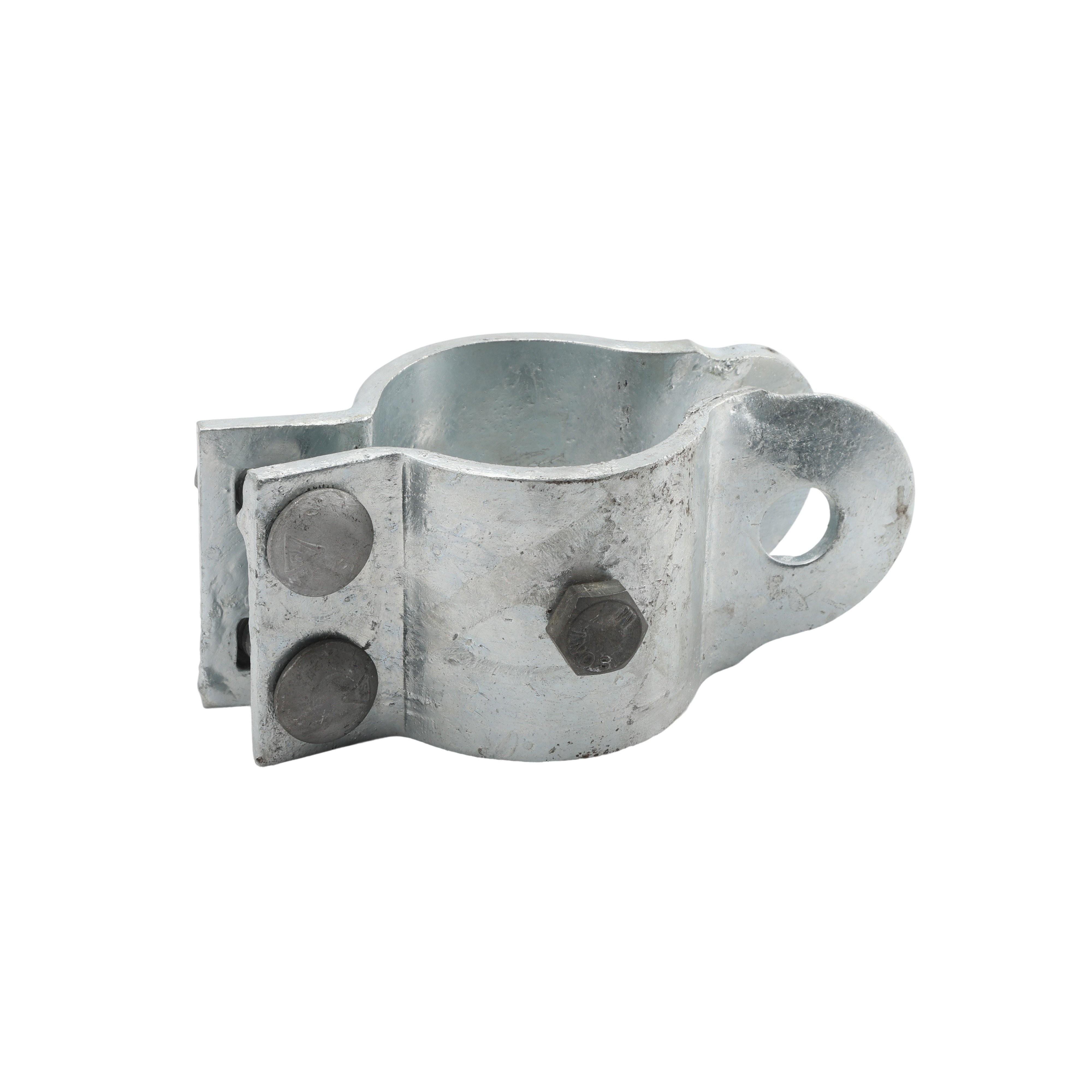 3" (2 7/8" OD) Industrial Round Post Collar Hinge - Back Bolt Style ...