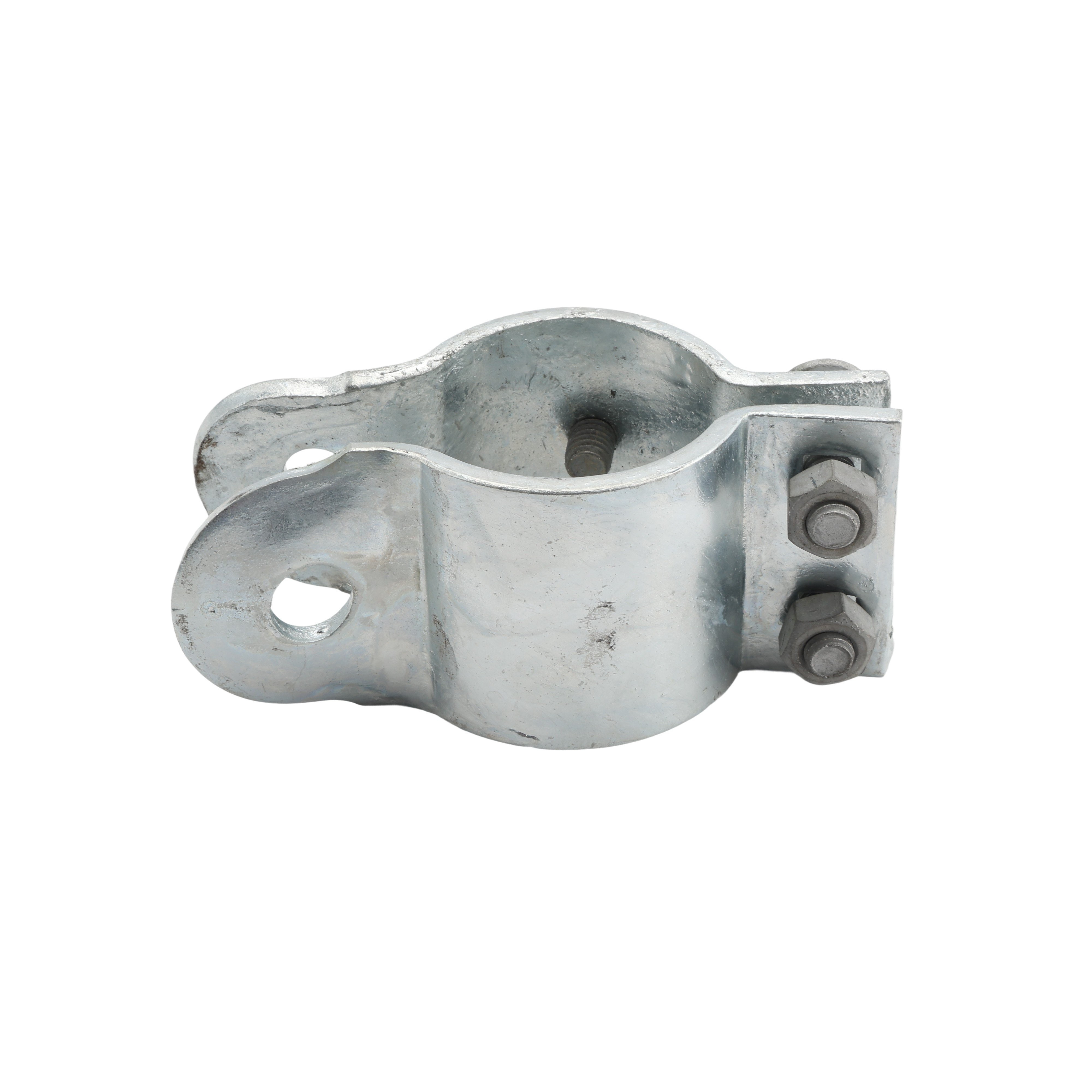 3" (2 7/8" OD) Industrial Round Post Collar Hinge - Back Bolt Style ...
