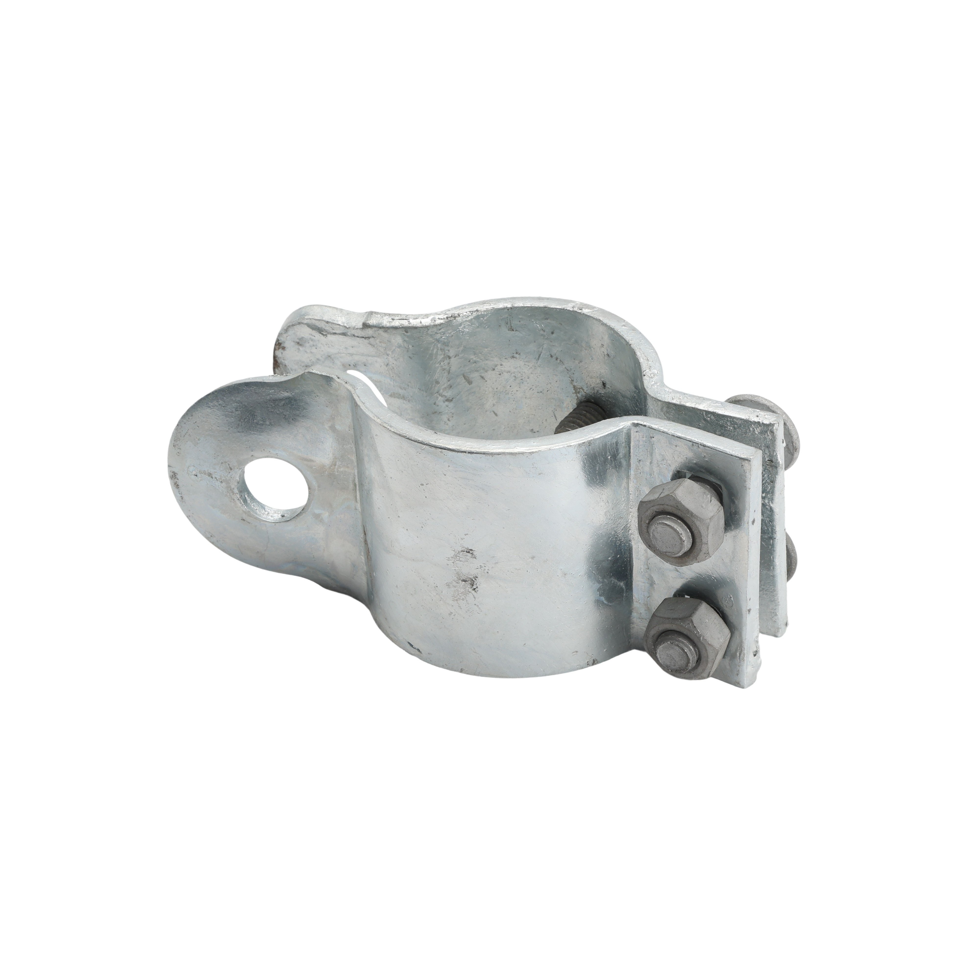 3" (2 7/8" OD) Industrial Round Post Collar Hinge - Back Bolt Style ...