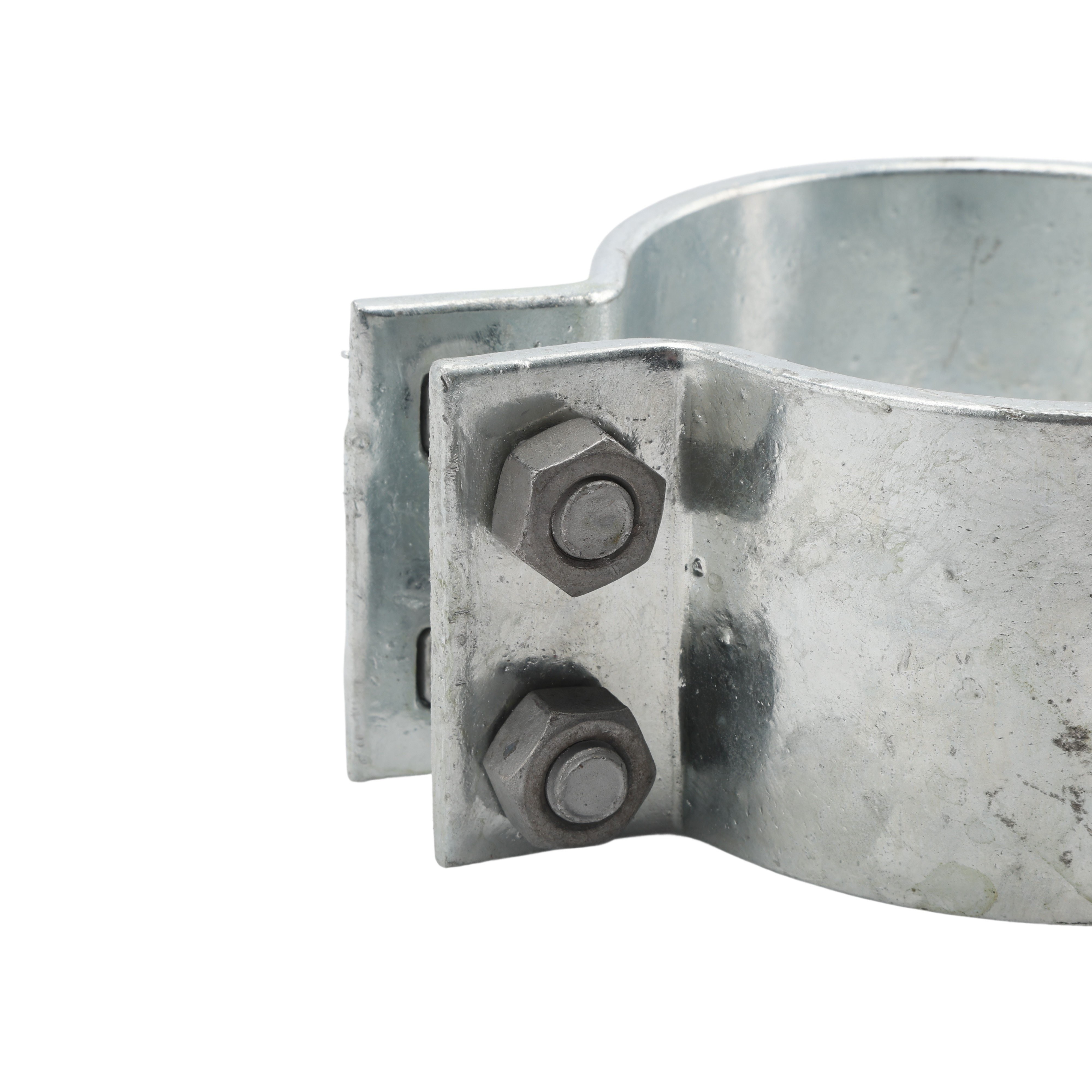 4 1/2" (4 1/2" OD) Industrial Round Post Collar Hinge - Back Bolt Style ...
