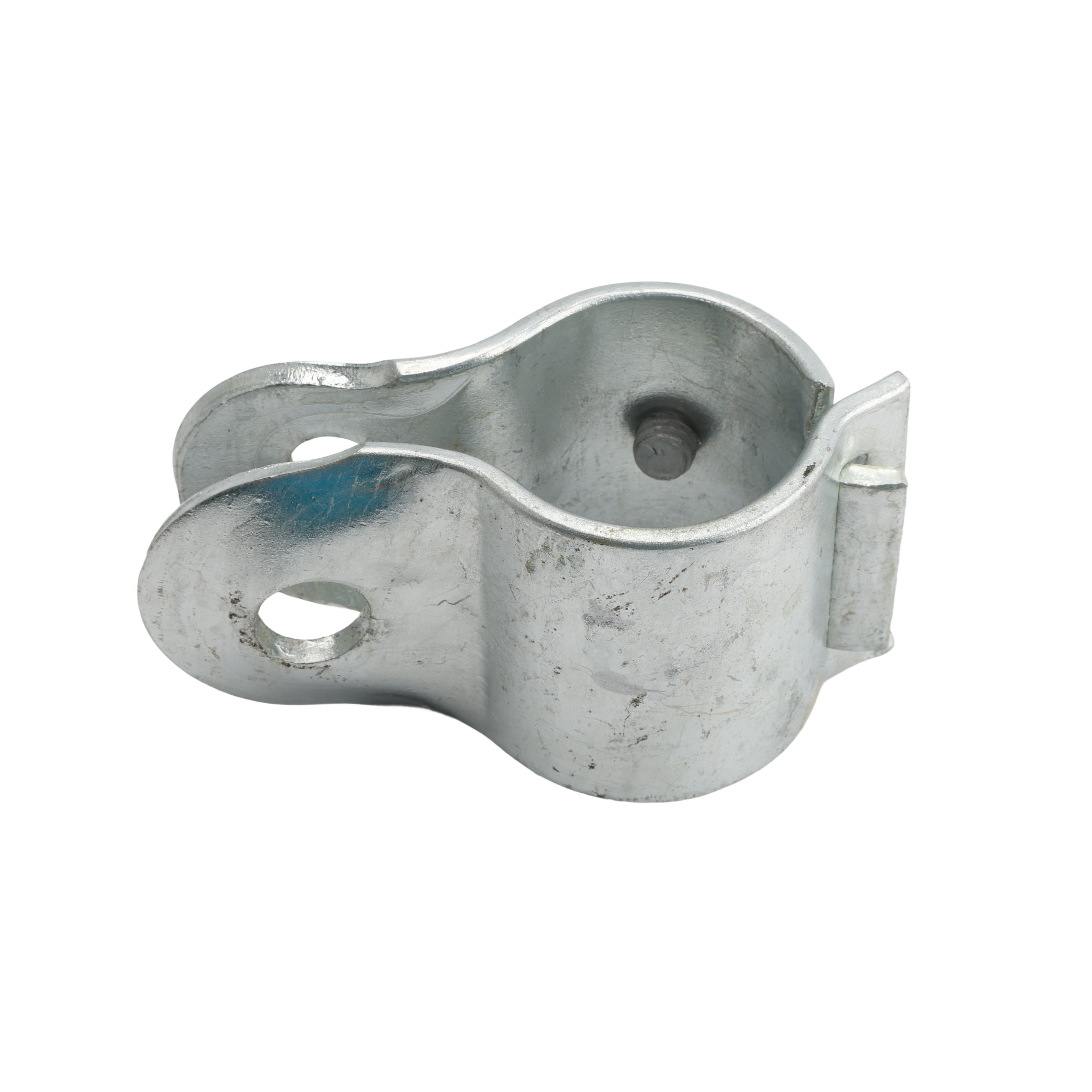 2 1/2" (2 3/8" OD) Industrial Round Post Collar Hinge - Hook & Eye ...