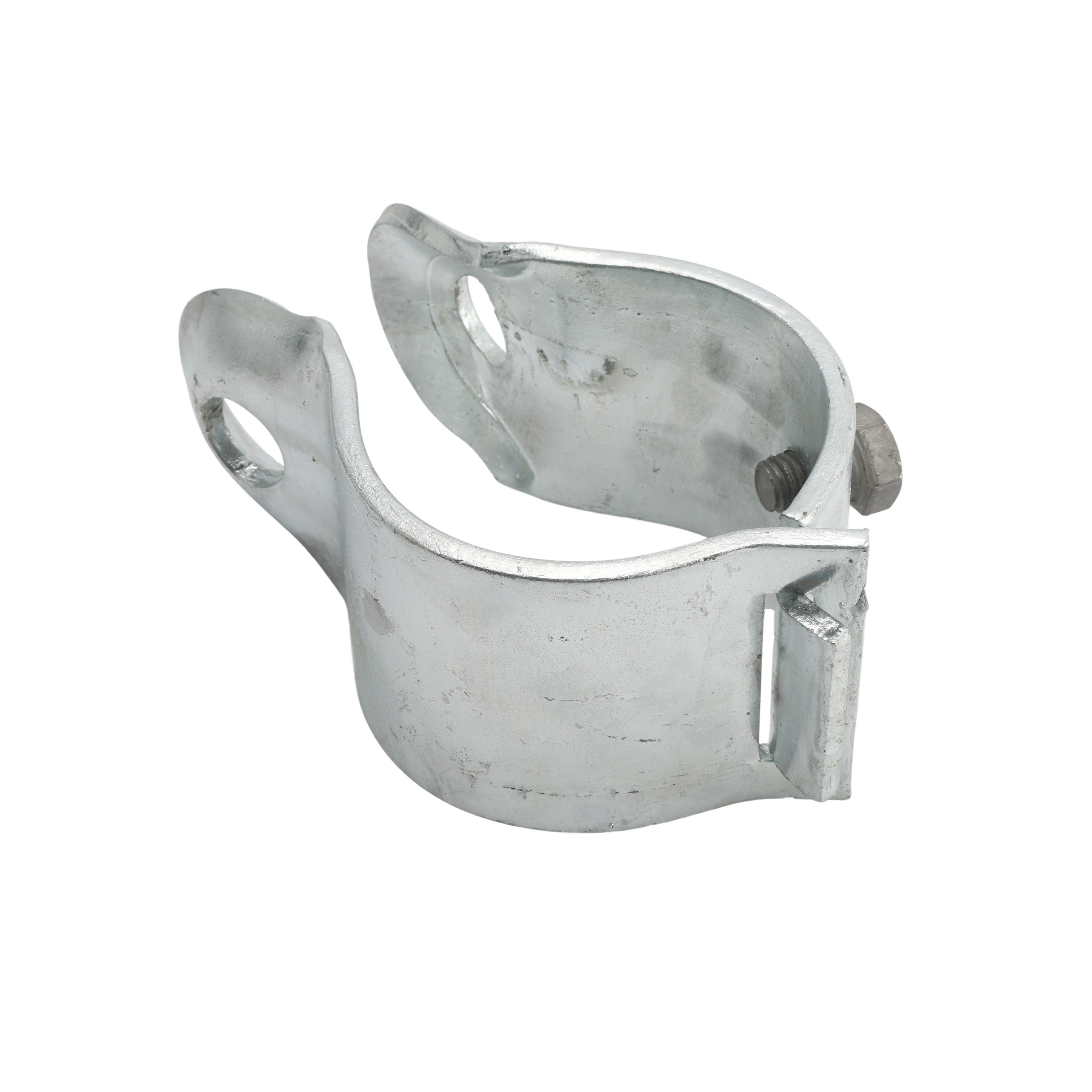 3 1/2" (3 1/2" OD) Industrial Round Post Collar Hinge - Hook & Eye ...