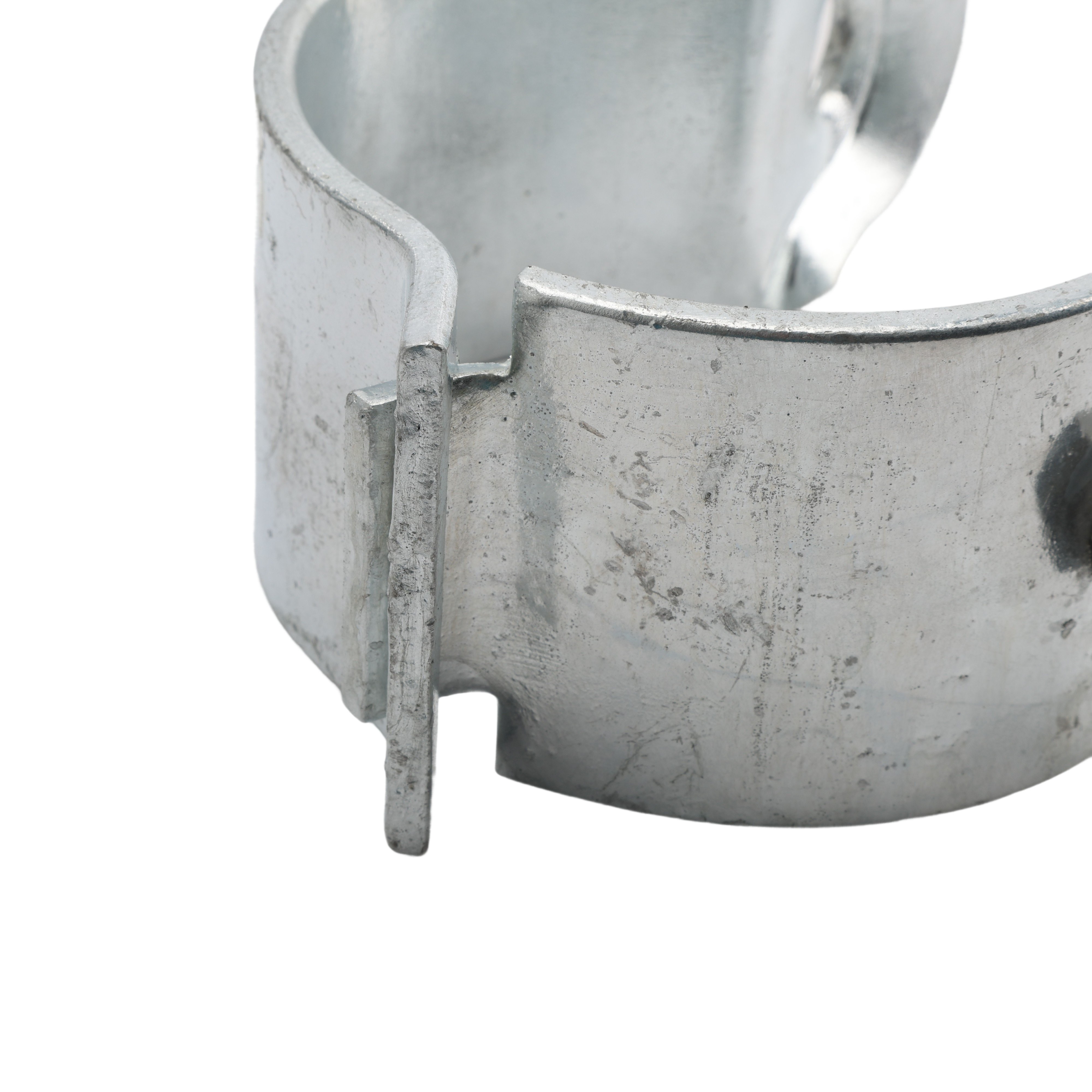 4 1/2" (4 1/2" OD) Industrial Round Post Collar Hinge - Hook & Eye ...