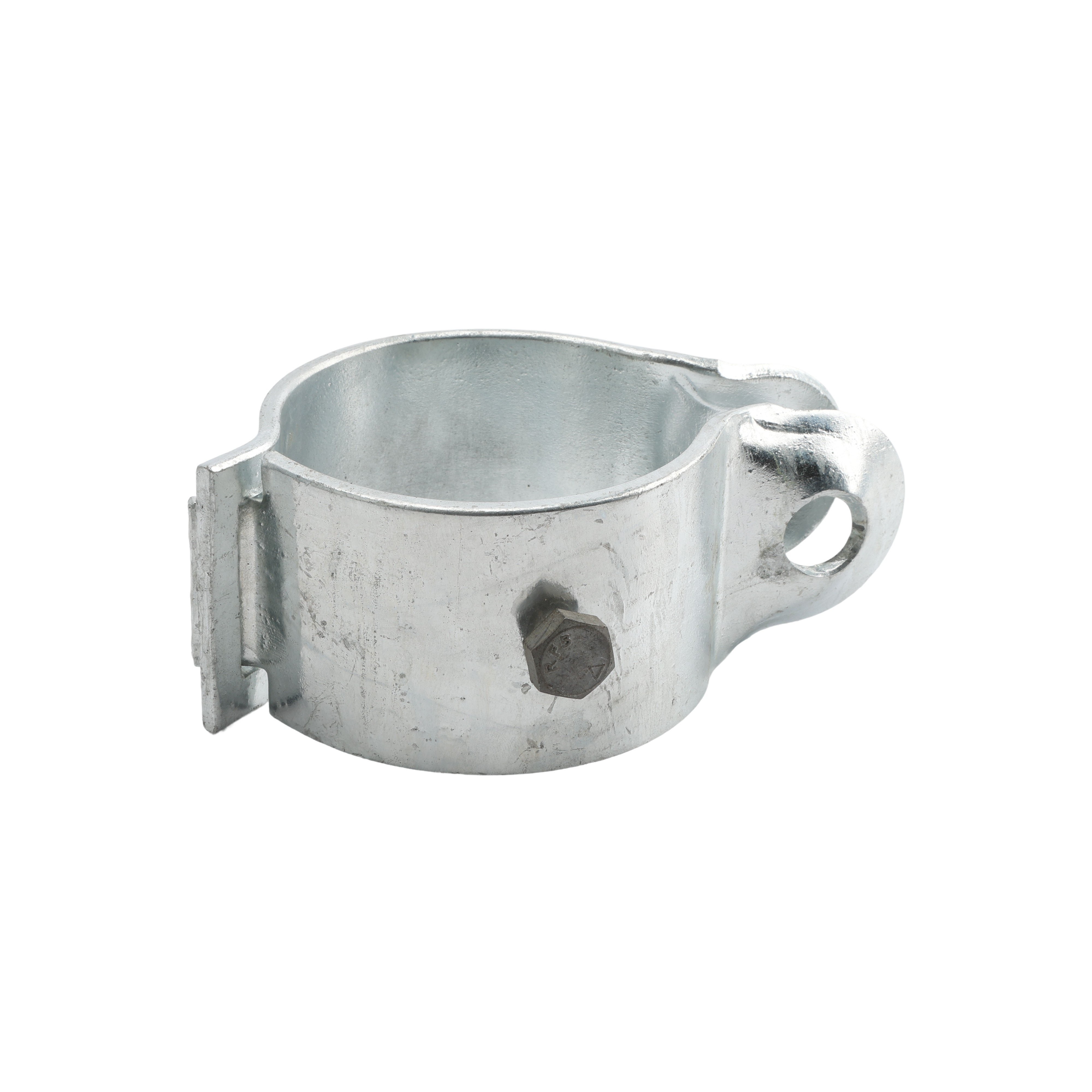 4 1/2" (4 1/2" OD) Industrial Round Post Collar Hinge - Hook & Eye ...