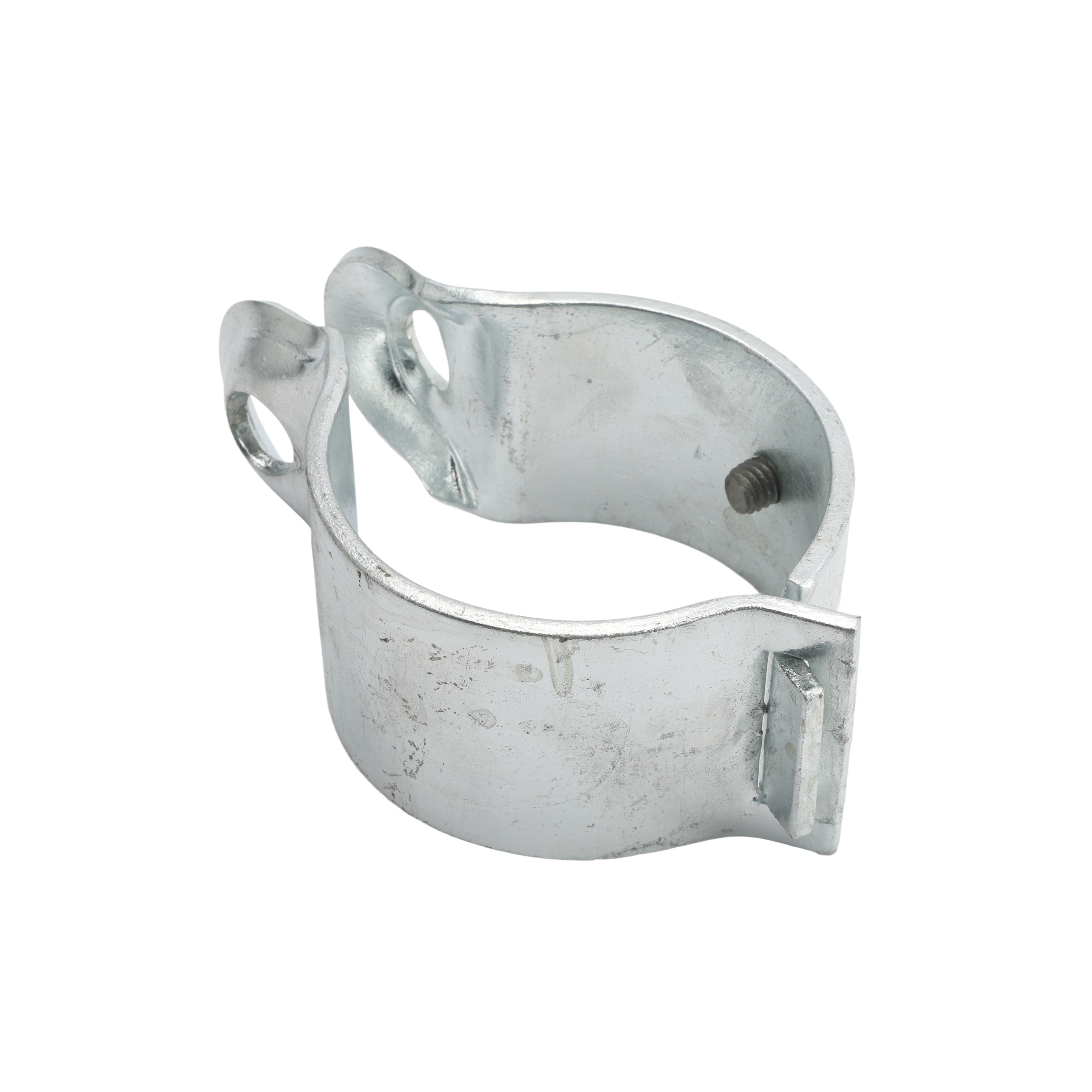 4 1/2" (4 1/2" OD) Industrial Round Post Collar Hinge - Hook & Eye ...