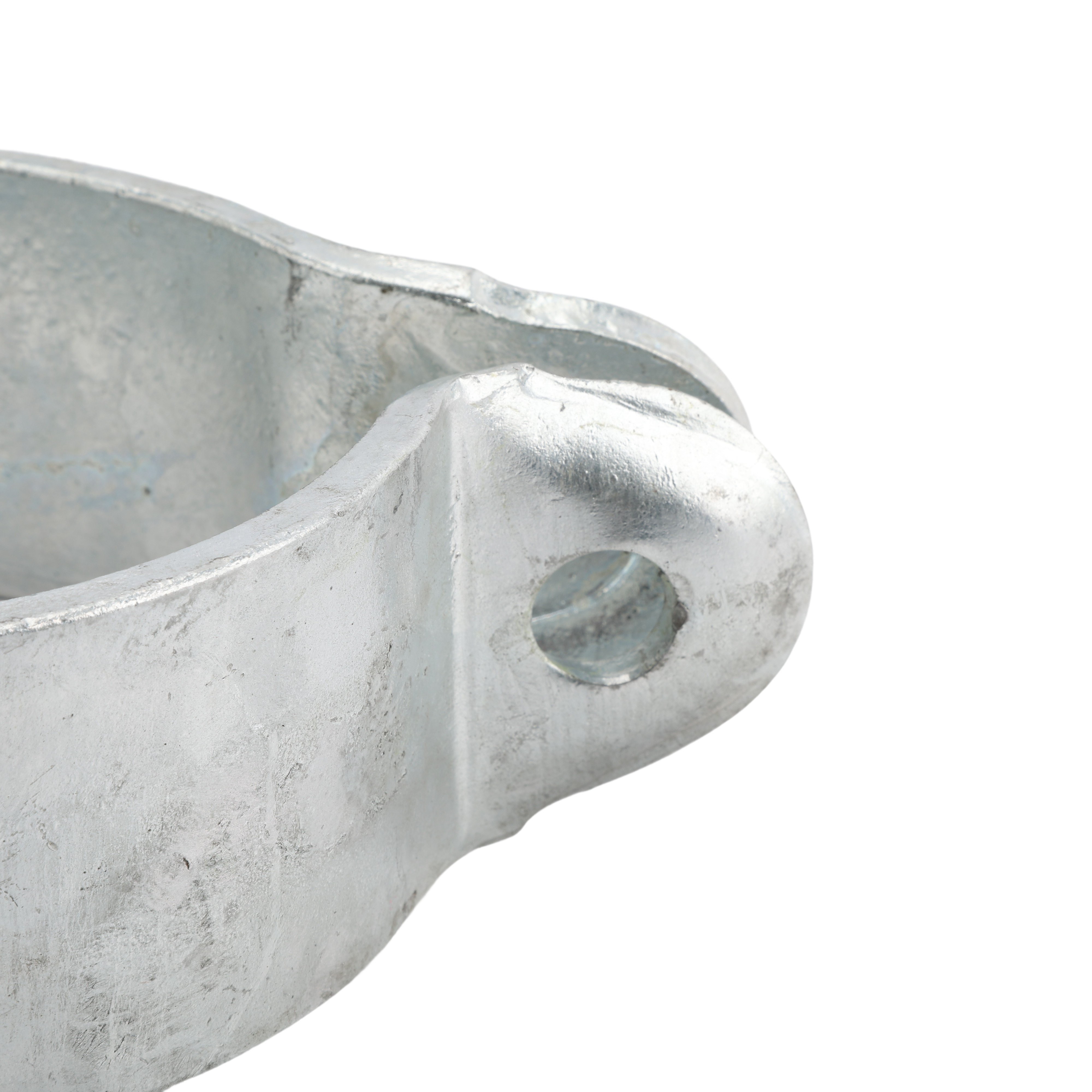 6 5/8" (6 5/8" OD) Industrial Round Post Collar Hinge - Hook & Eye ...