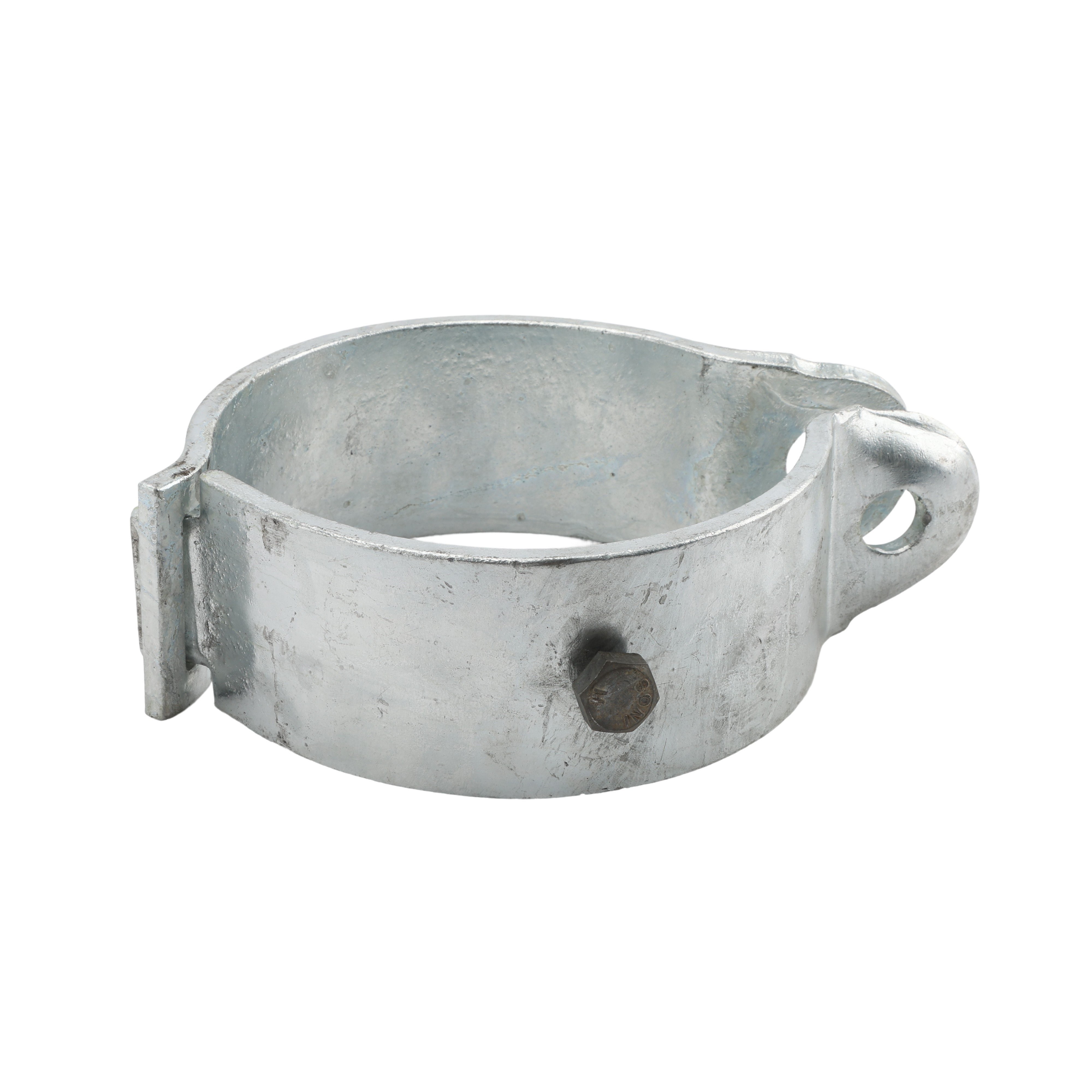 6 5/8" (6 5/8" OD) Industrial Round Post Collar Hinge - Hook & Eye ...